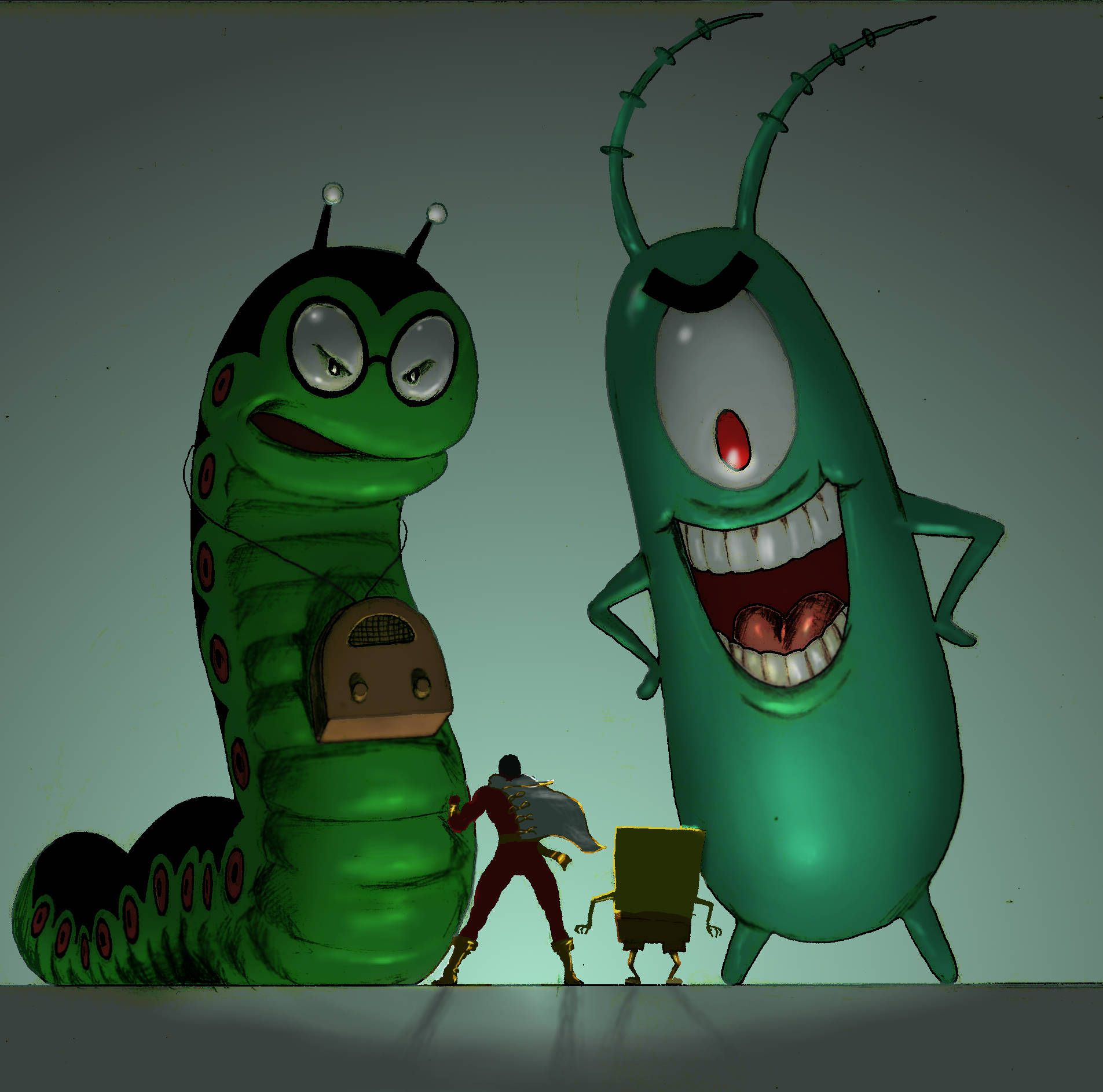 Line it is Drawn: A Line Tribute to SpongeBob Squarepants