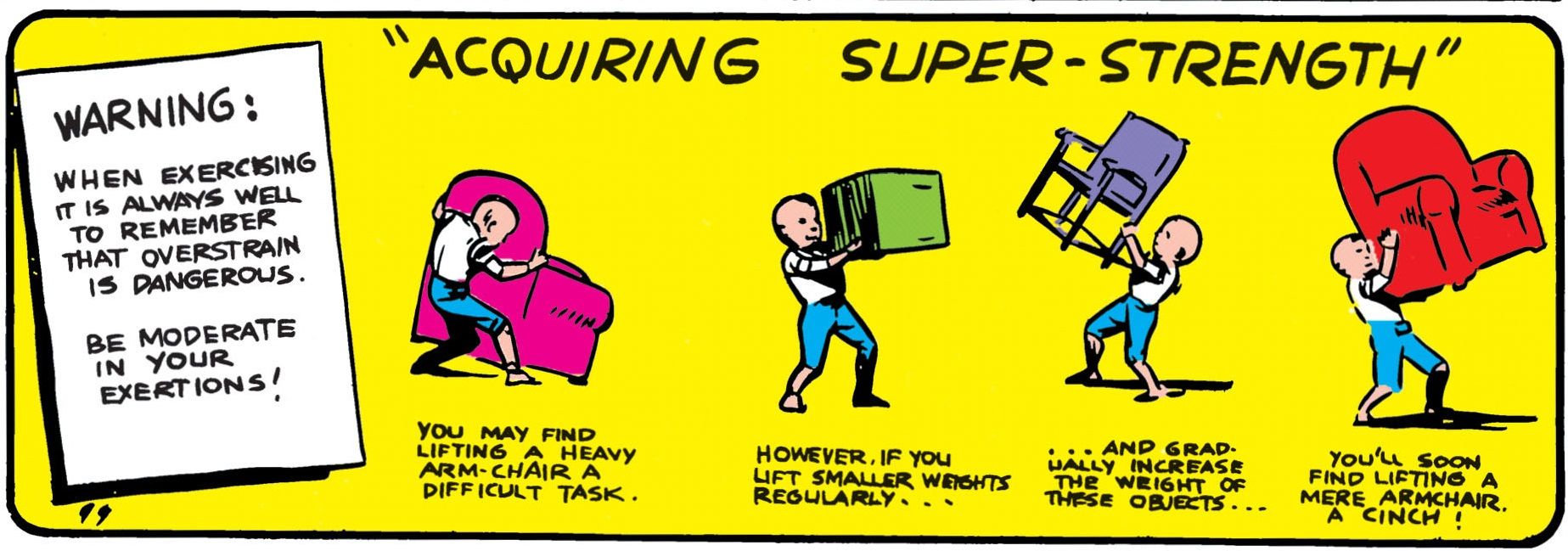 Superman Had Some Strange Fitness Suggestions For Kids in the 1930s