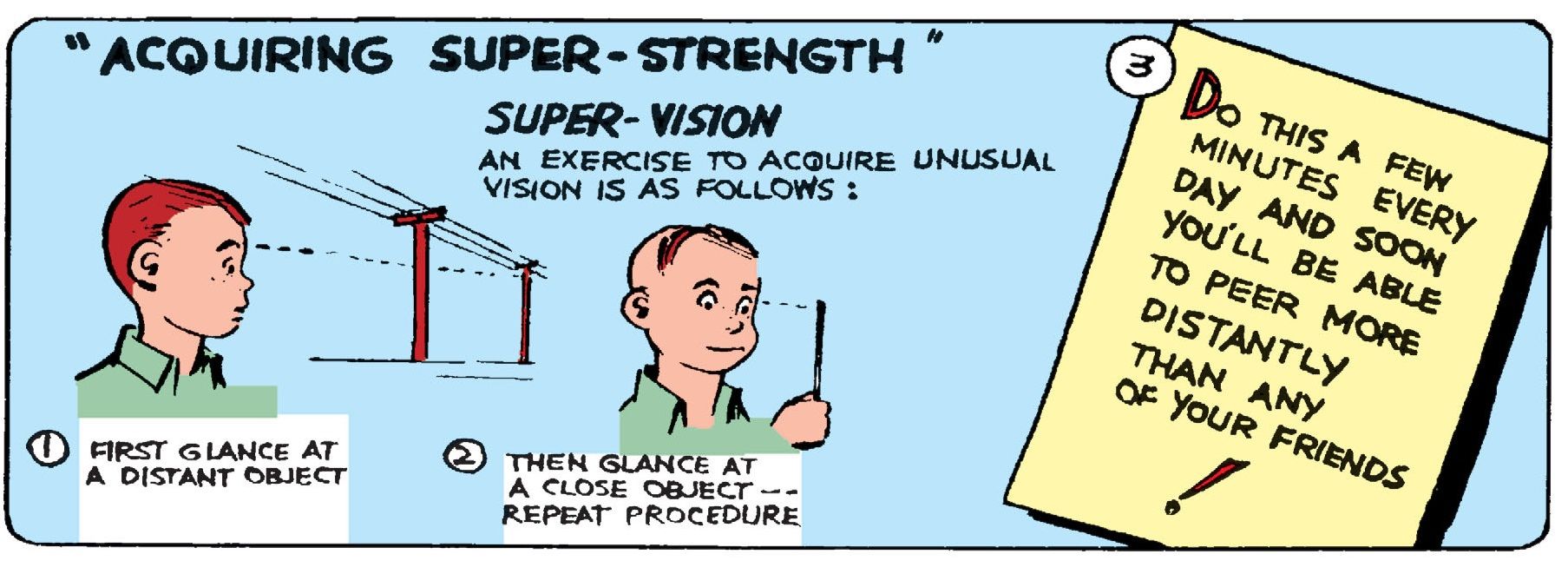 Superman Had Some Strange Fitness Suggestions For Kids in the 1930s