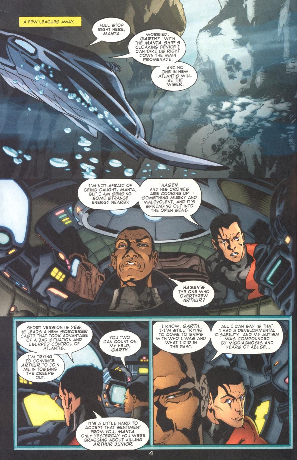 The Disappointing Way That Black Manta's Autism Was Handled