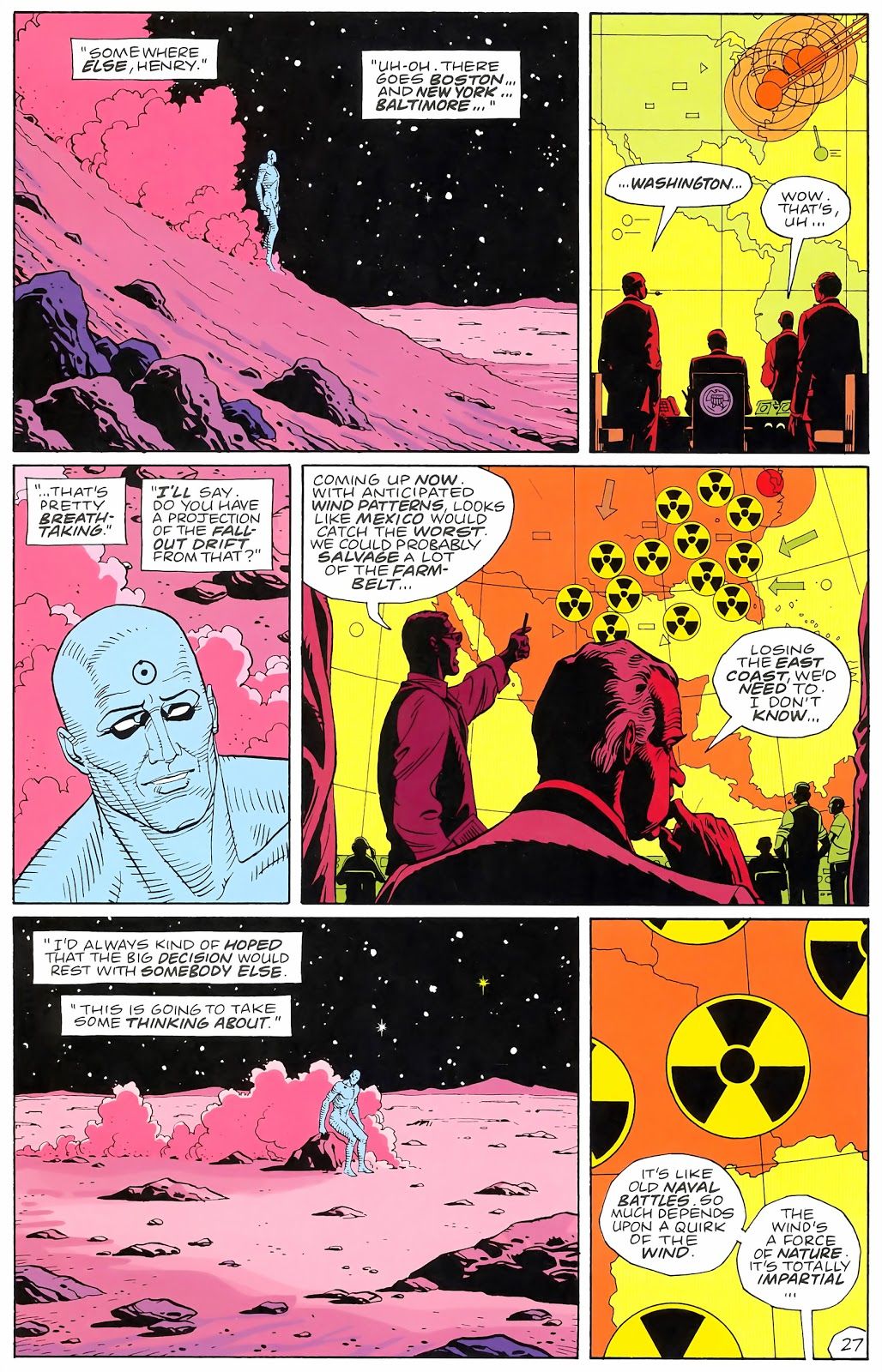 Alan Moore Changed A Watchmen Plot Point to Avoid Offending People