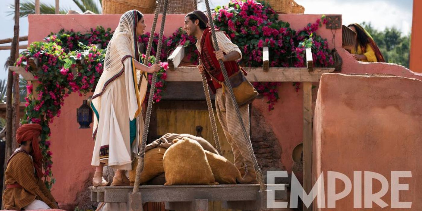 Aladdin: The Street Rat Meets the Princess in New Image