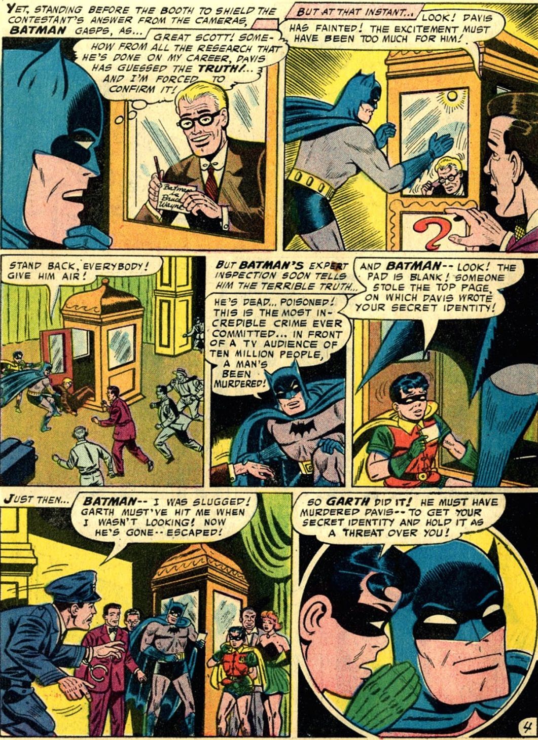 Learning Batman's Secret Identity Continues to Prove to be Fatal!
