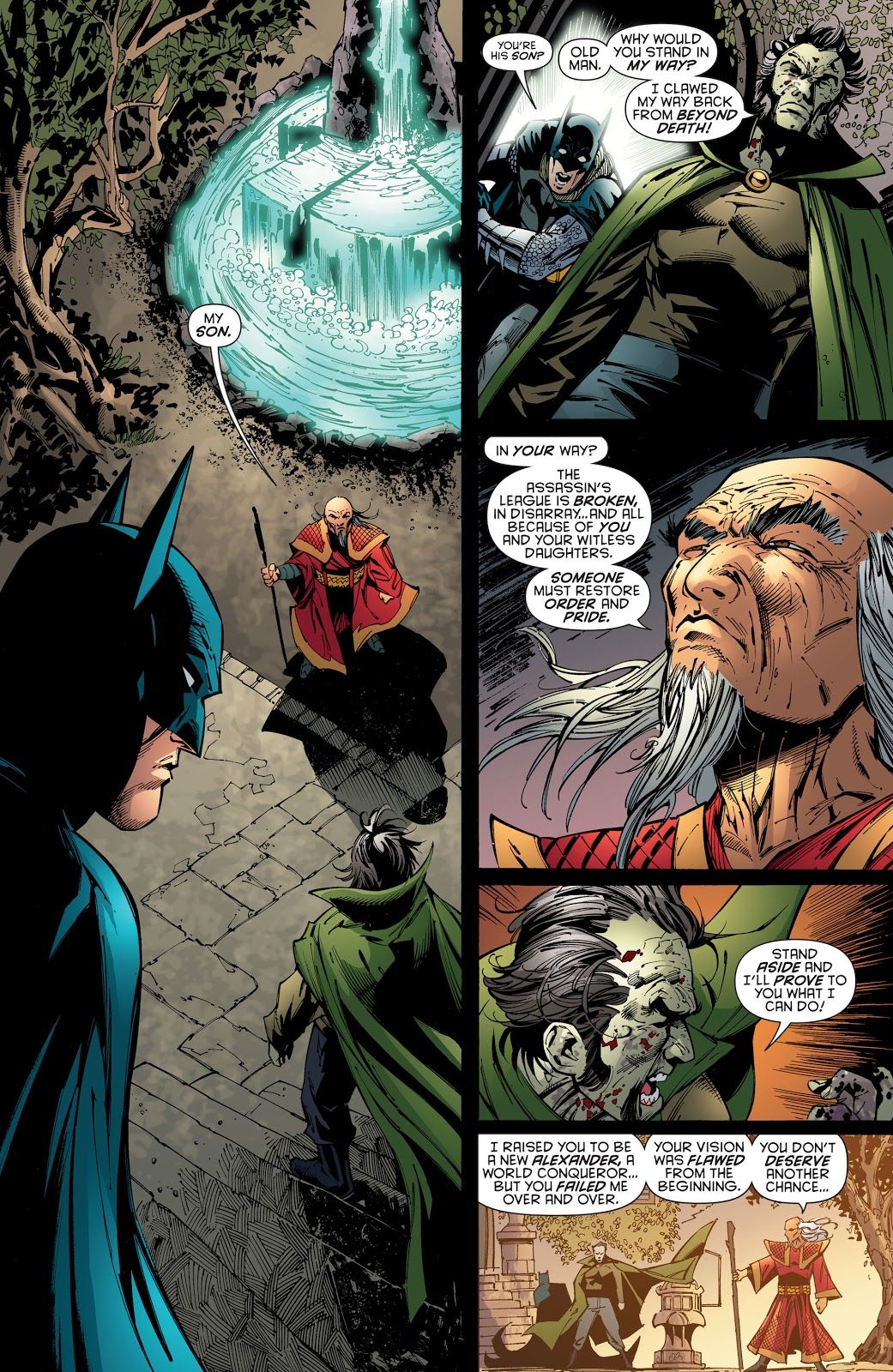 The Long, Strange Road to Sensei Becoming Ra's al Ghul's Father!