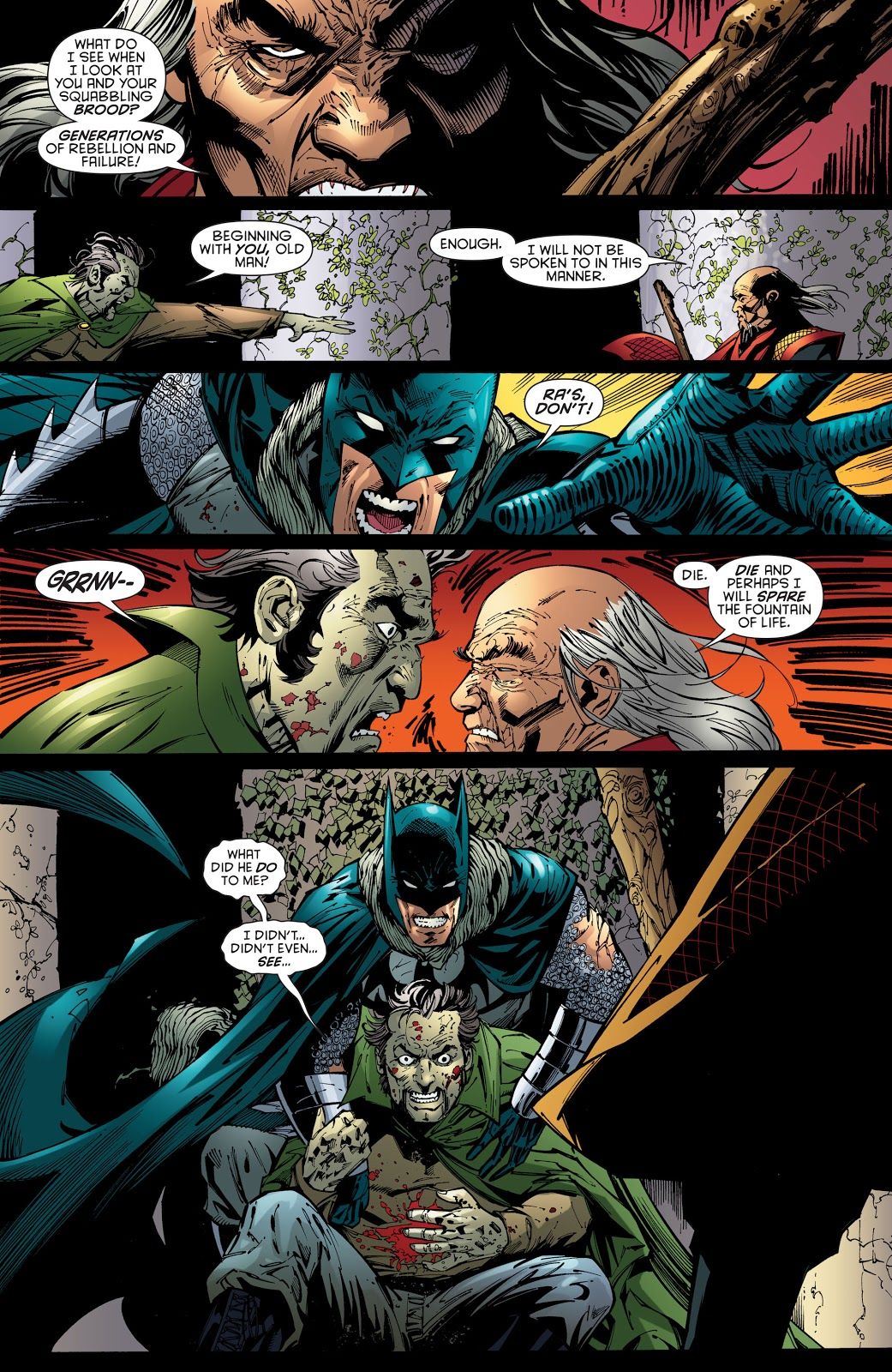 The Long, Strange Road to Sensei Becoming Ra's al Ghul's Father!