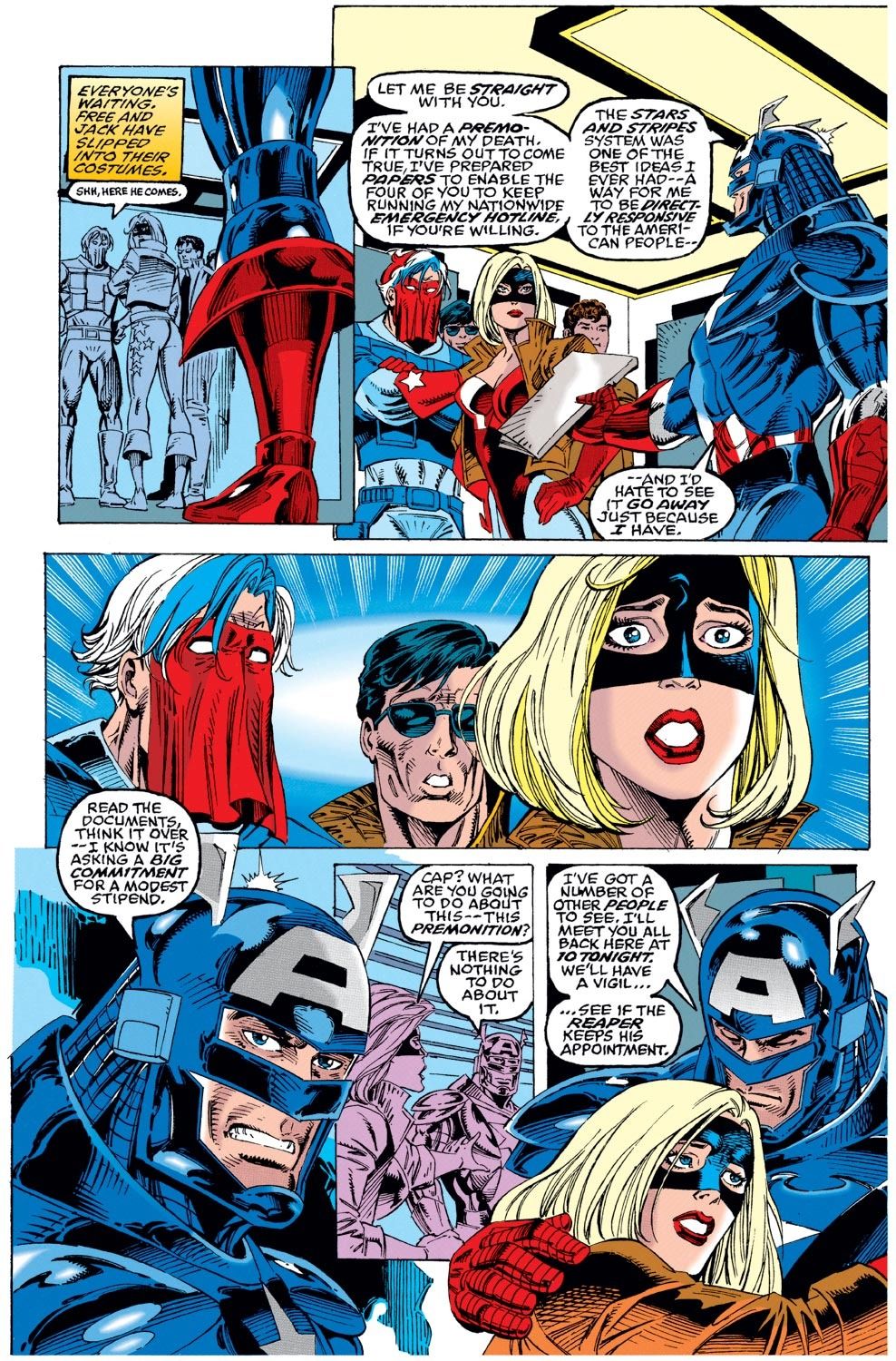 How Mark Gruenwald Set Up Mark Waid's Captain America Run