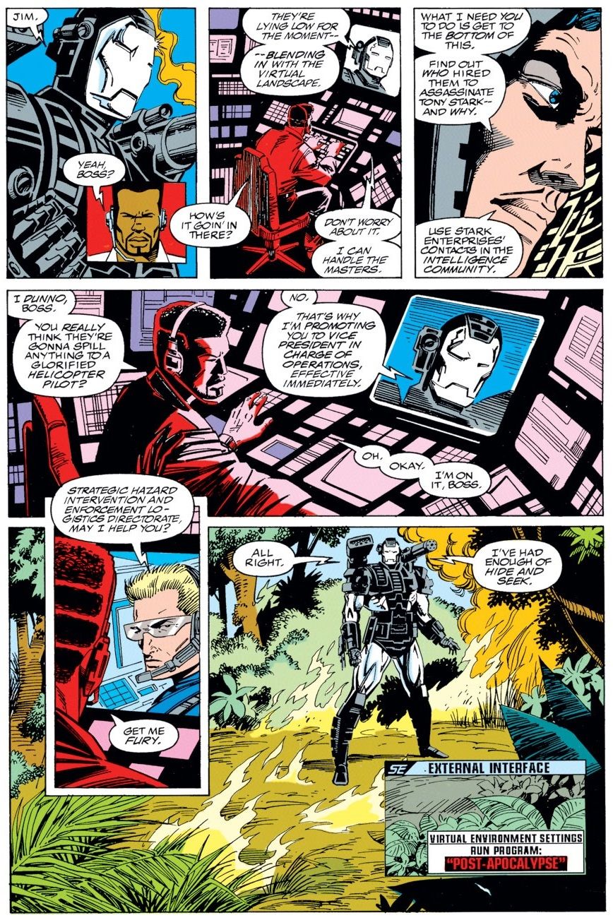 When Did Iron Man First Have a Head-Up Display?