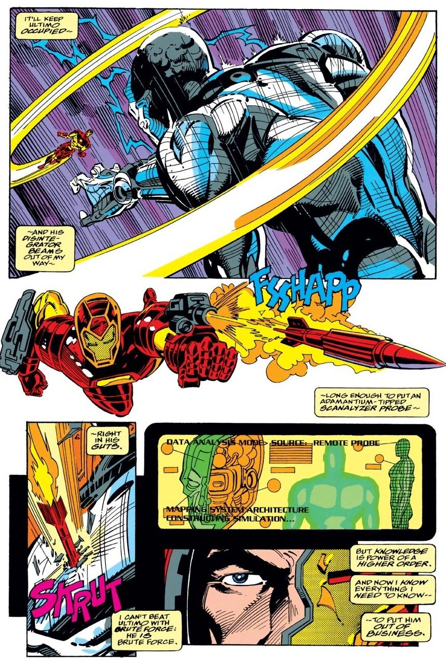 When Did Iron Man First Have a Head-Up Display?