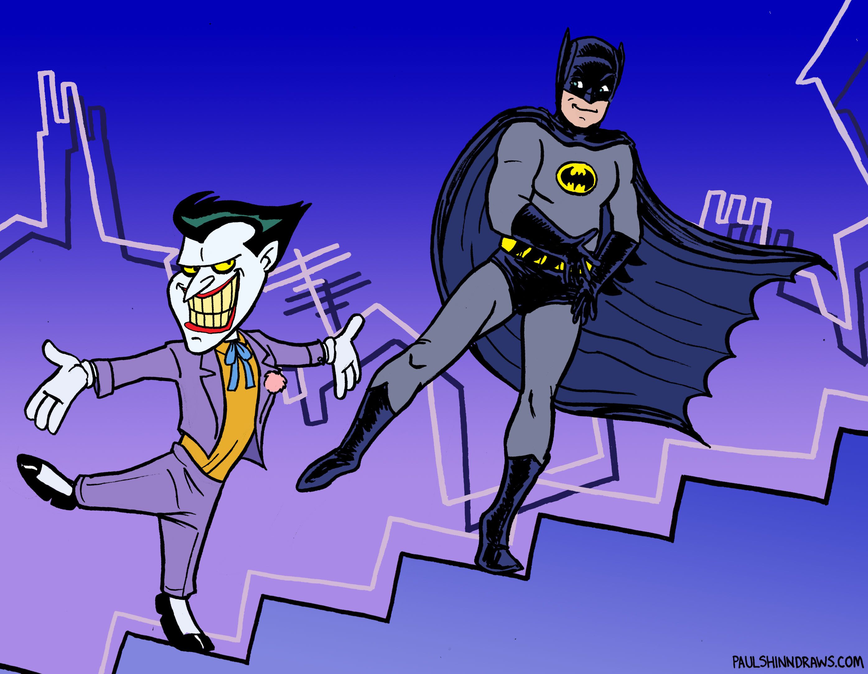 Line it is Drawn: Comic Book Characters in Famous Music Videos