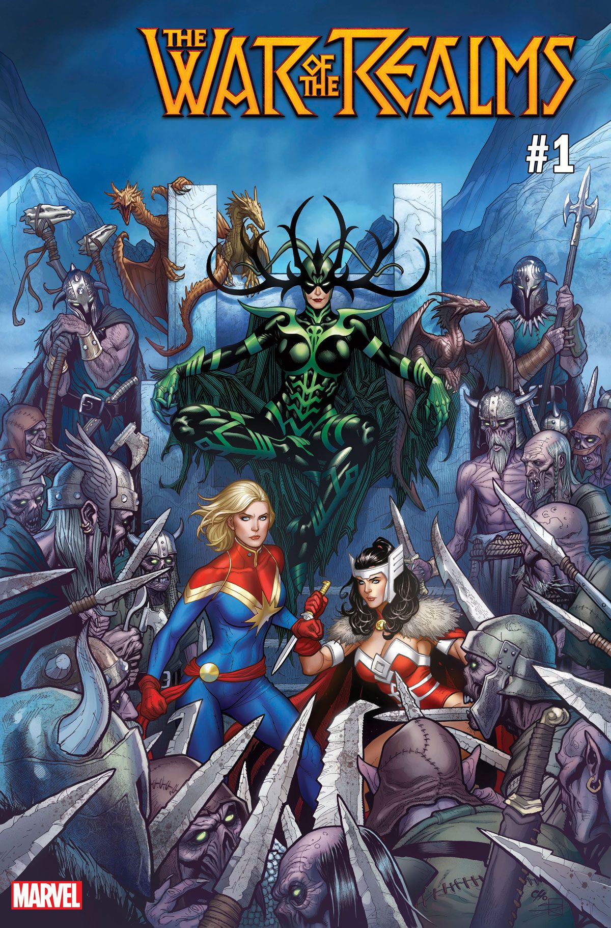 Marvel's War of the Realms #1 Frank Cho Variant Revealed