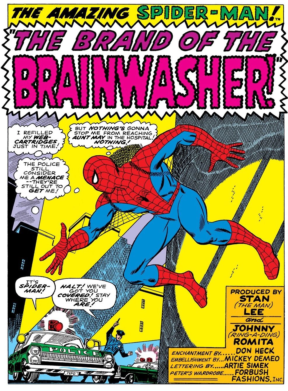 When Was Spider-Man First Wanted By The Police?