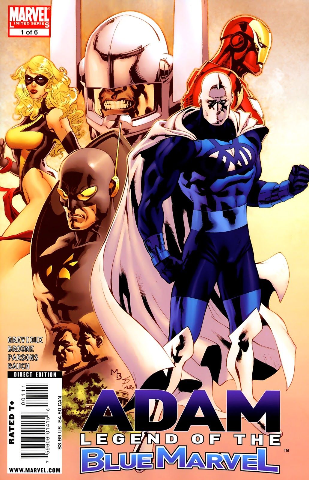 When Blue Marvel Filled In For Superman on the Cover of Illinois