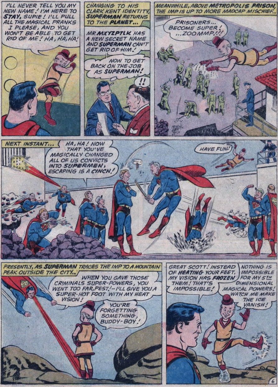 When Did Superman First Use Heat Vision in the Comics?