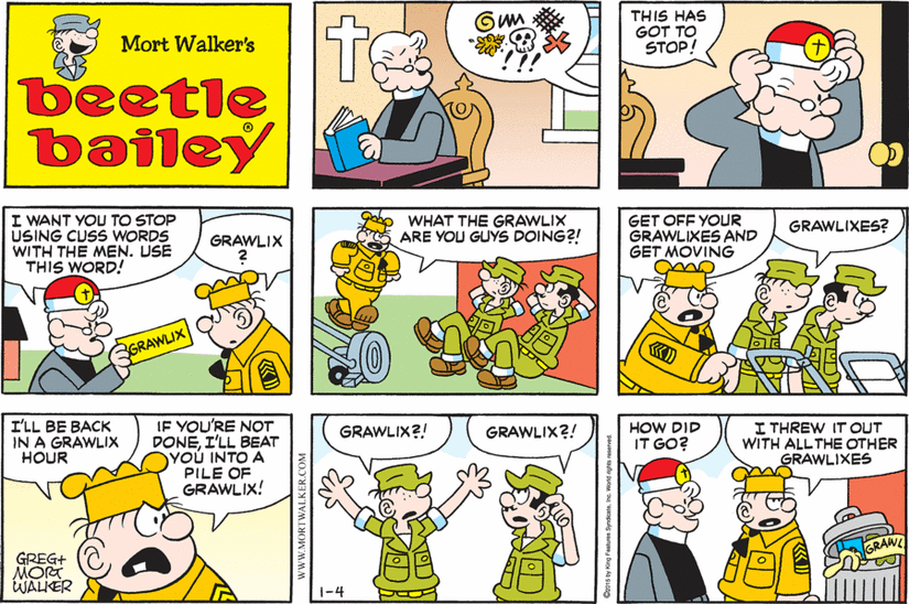 10 Obscure Facts About The Beetle Bailey Comic Strip