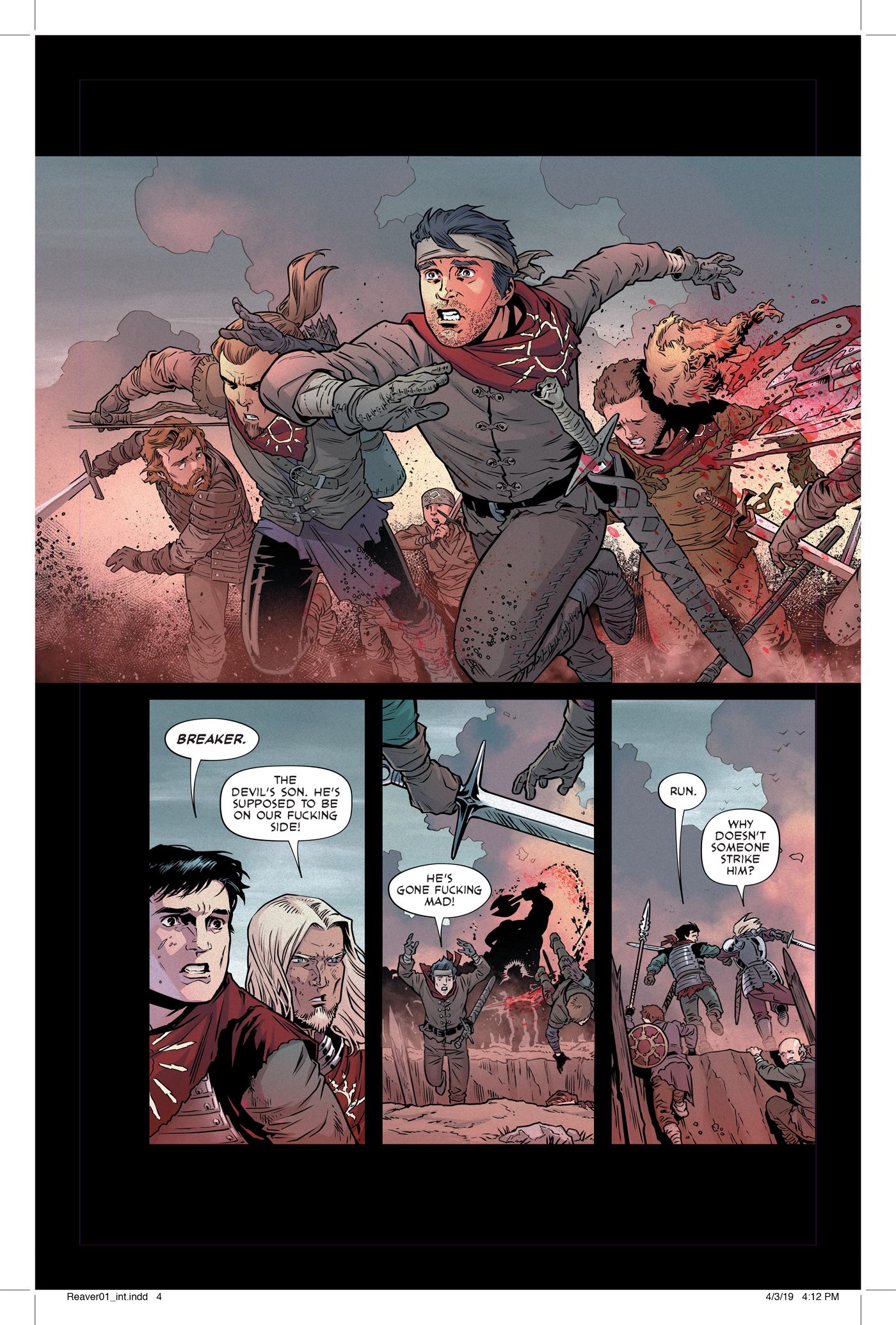 Robert Kirkman's Skybound Announces Fantasy Comic Reaver