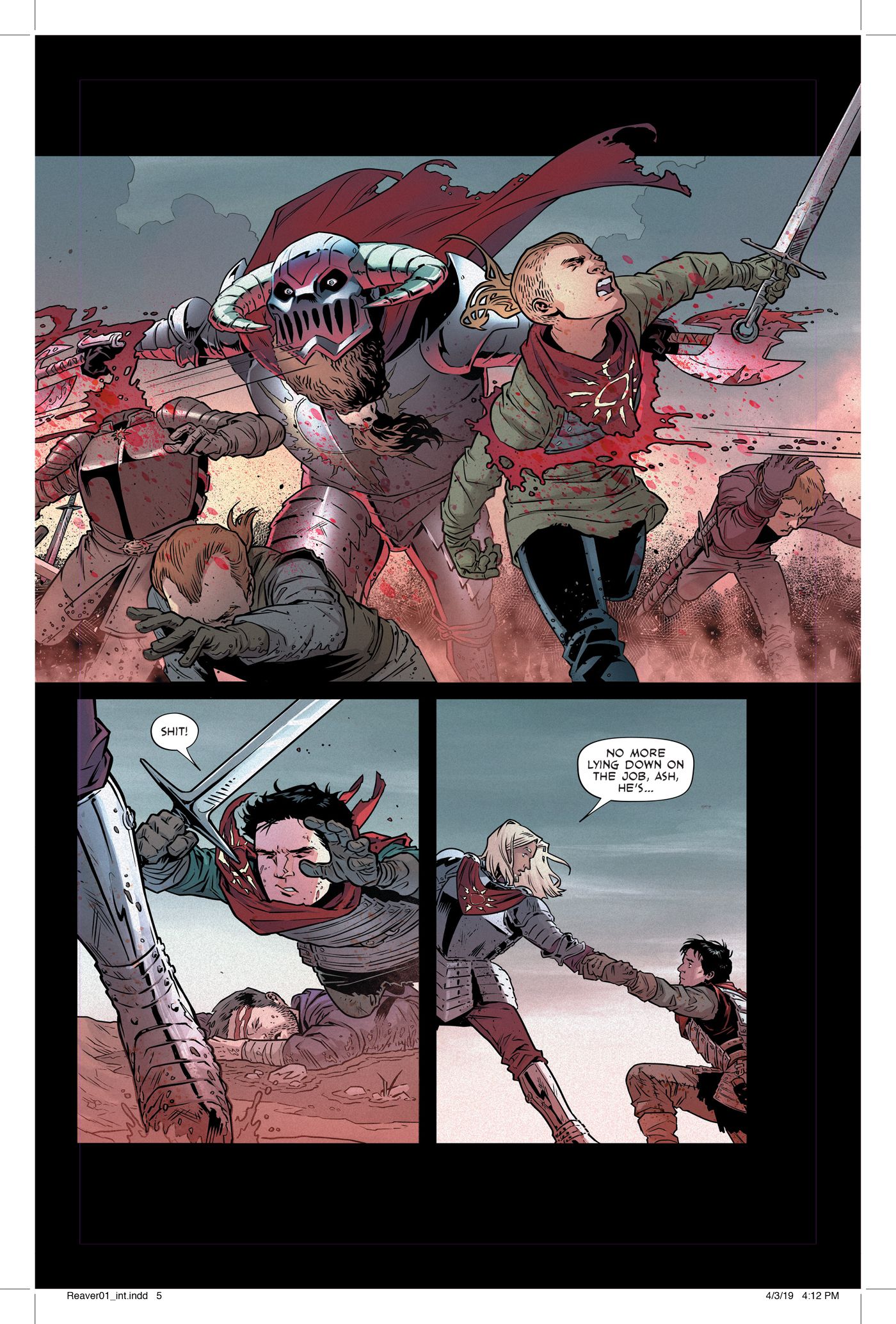 Robert Kirkman's Skybound Announces Fantasy Comic Reaver