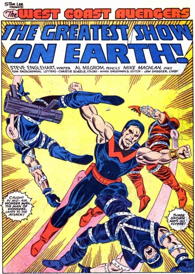 When Wonder Man Fought Arnold Schwarzenegger!