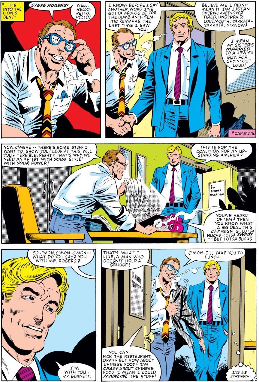 When Did Captain America Become a Comic Book Artist?