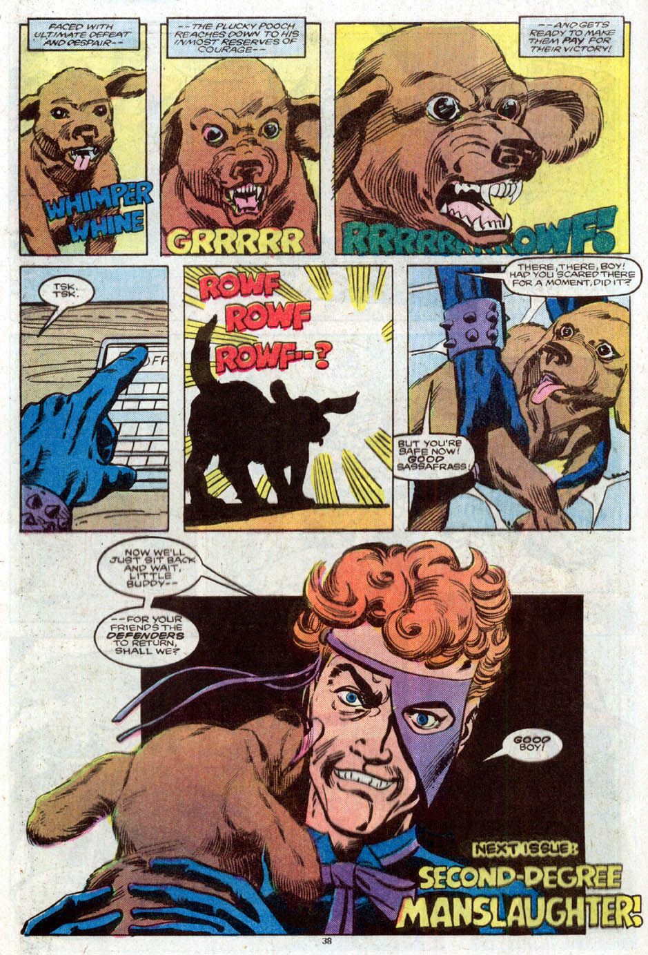 What Happened to the Beast's Dog, Sassafrass?
