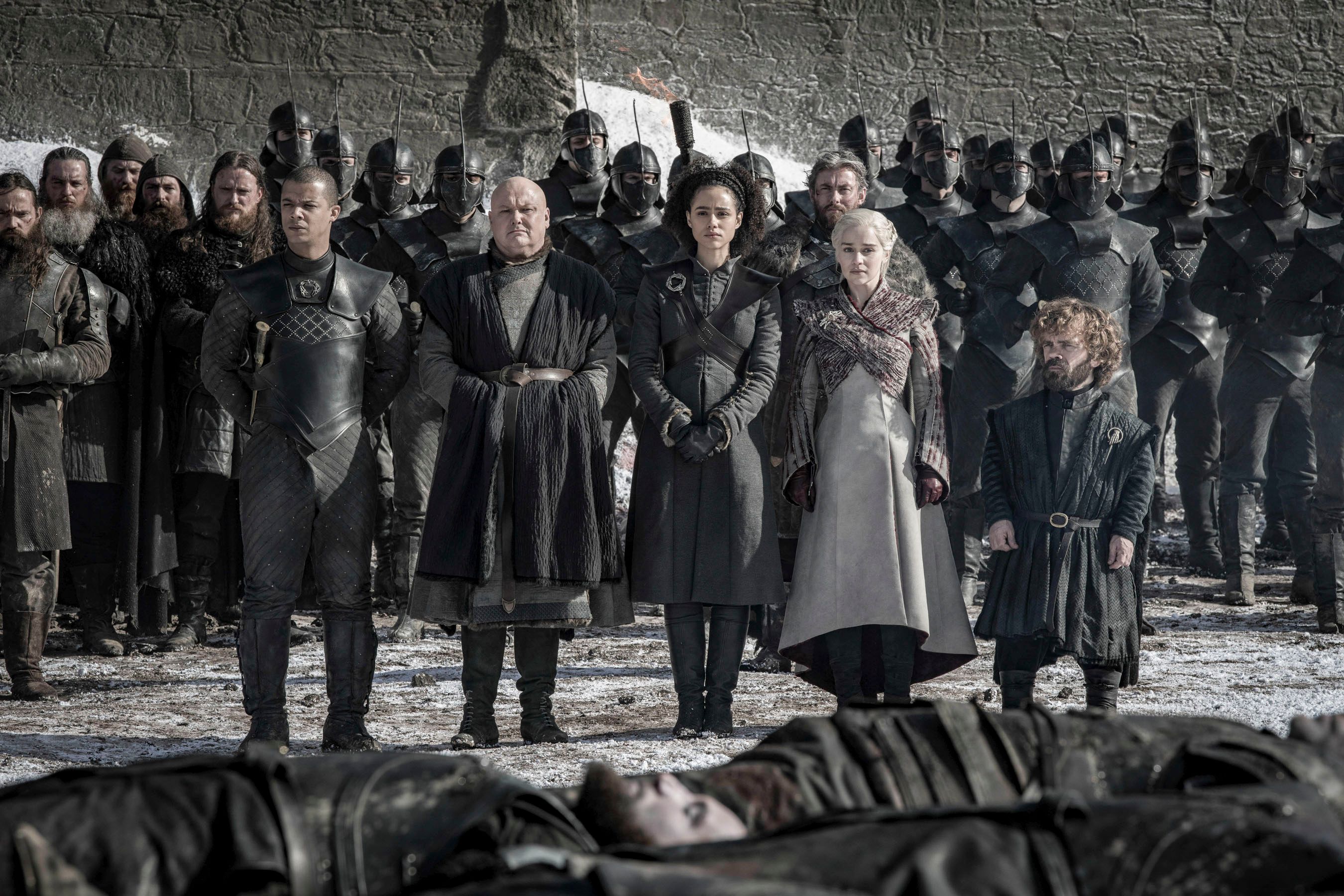 Game of Thrones Photos Show the Battle of Winterfell's Fallout