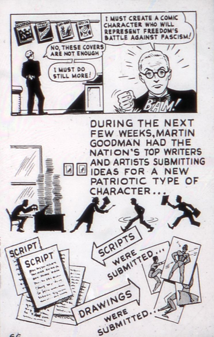 Did Stan Lee Once Credit Martin Goodman For Creating Captain America?