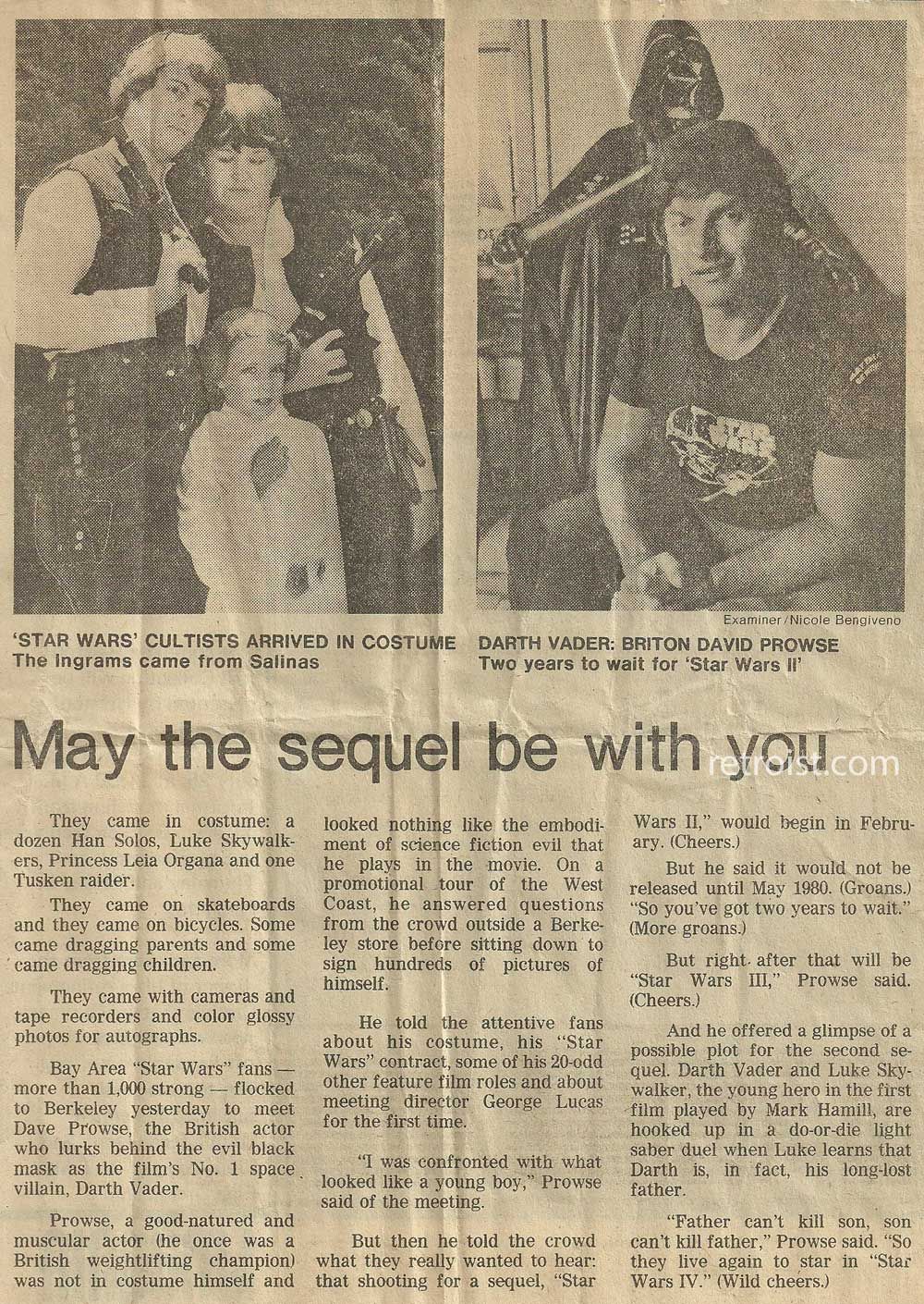 Did David Prowse Really Know Vader Was Luke's Father When He Spoiled It?