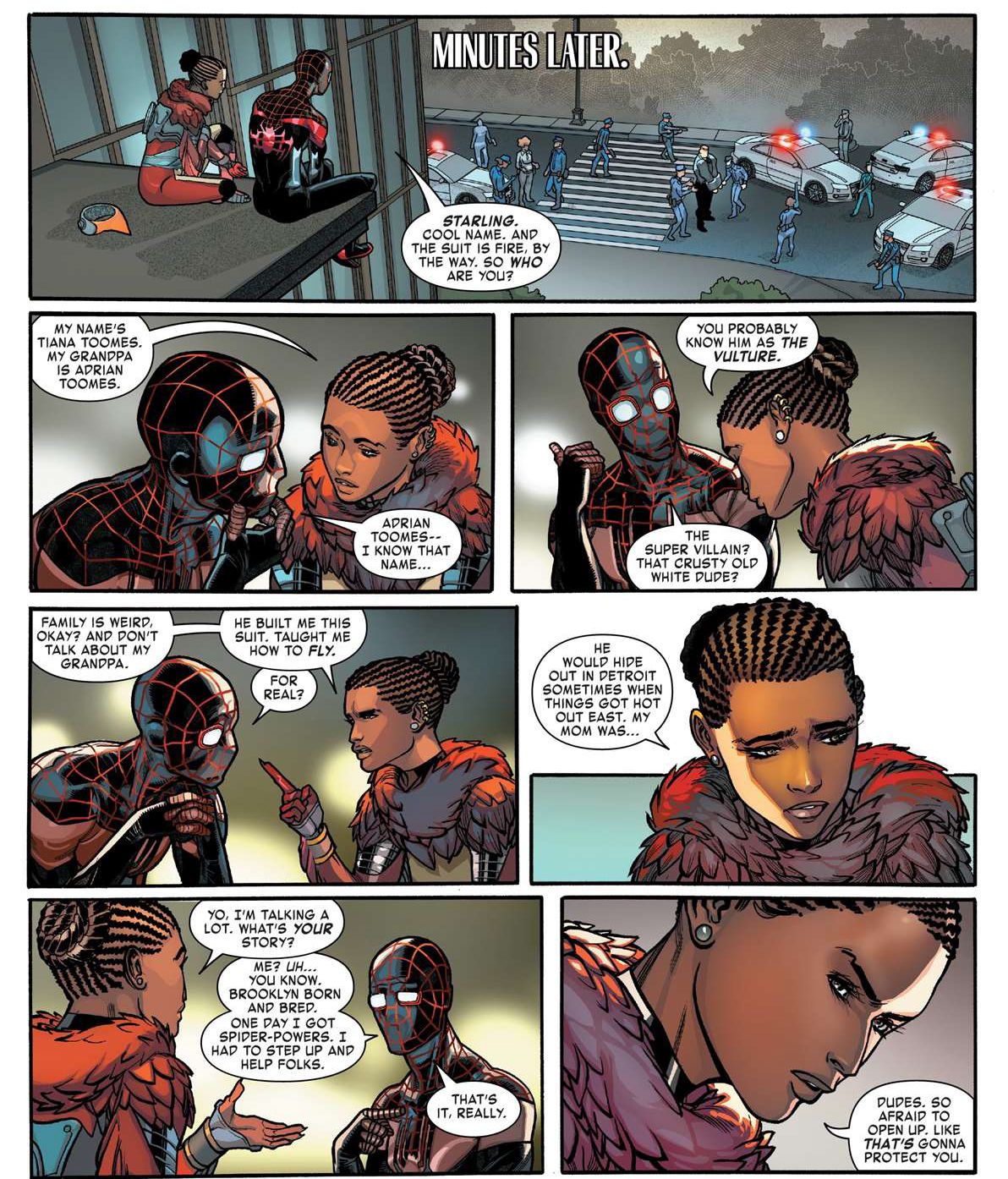Miles Morales: Spider-Man Introduces the Vulture's Granddaughter