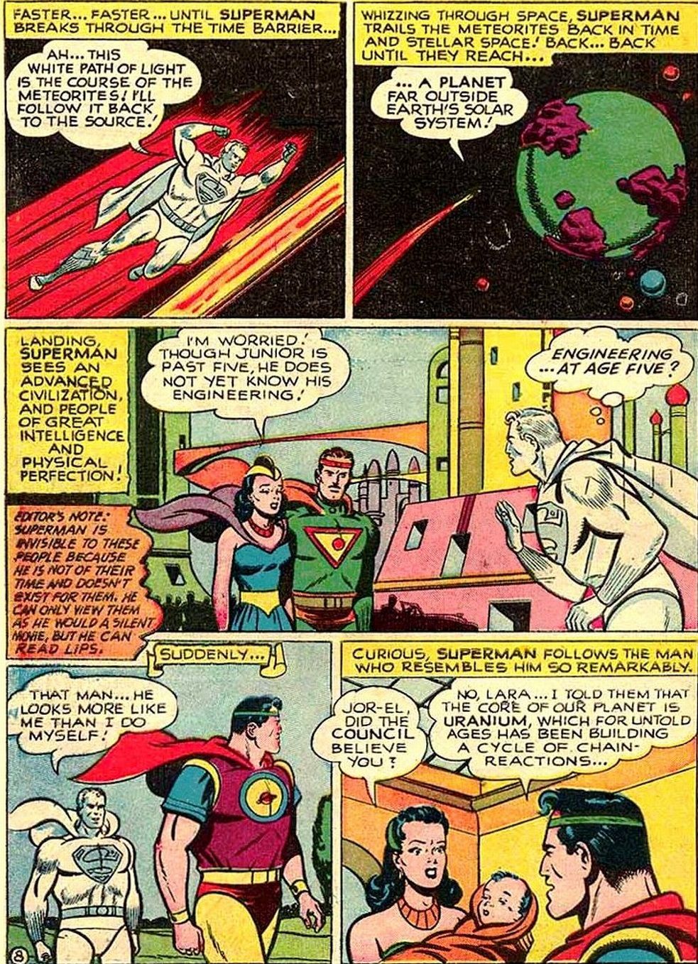How Did Superman Discover His Kryptonian Heritage in the Silver Age?