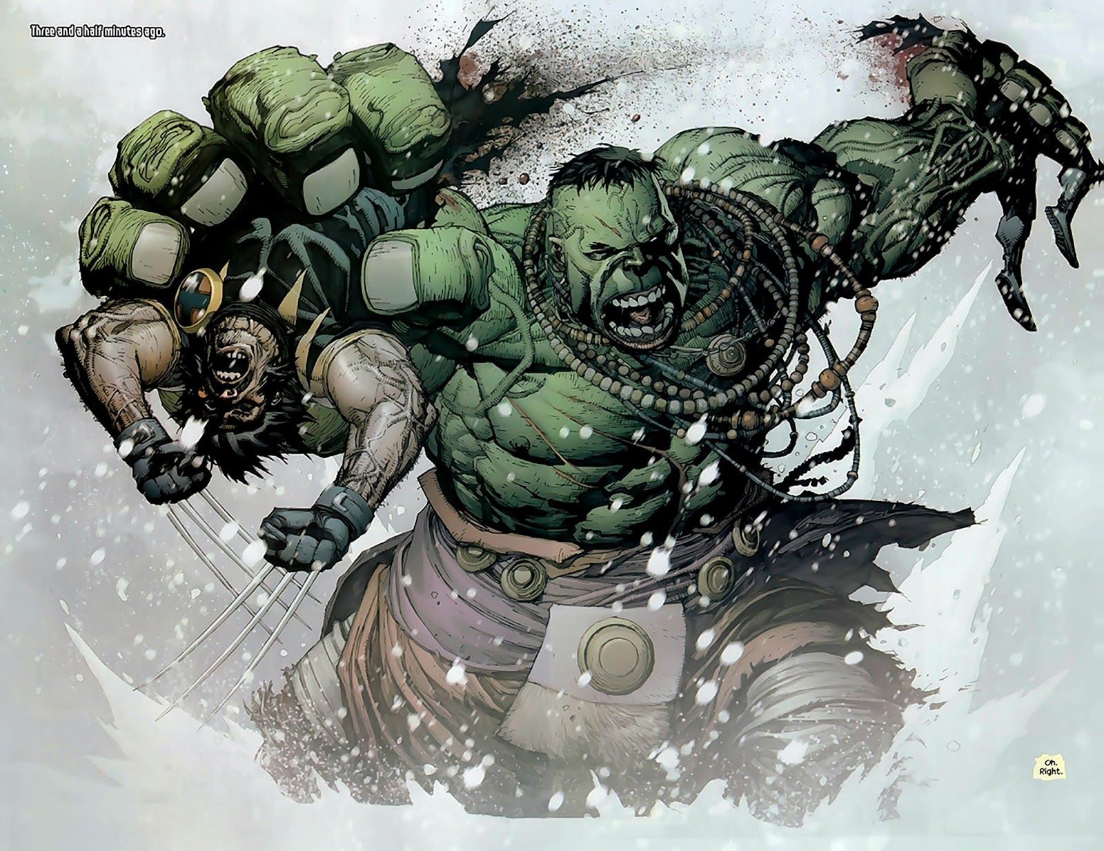 Hulk Vs Wolverine Character
