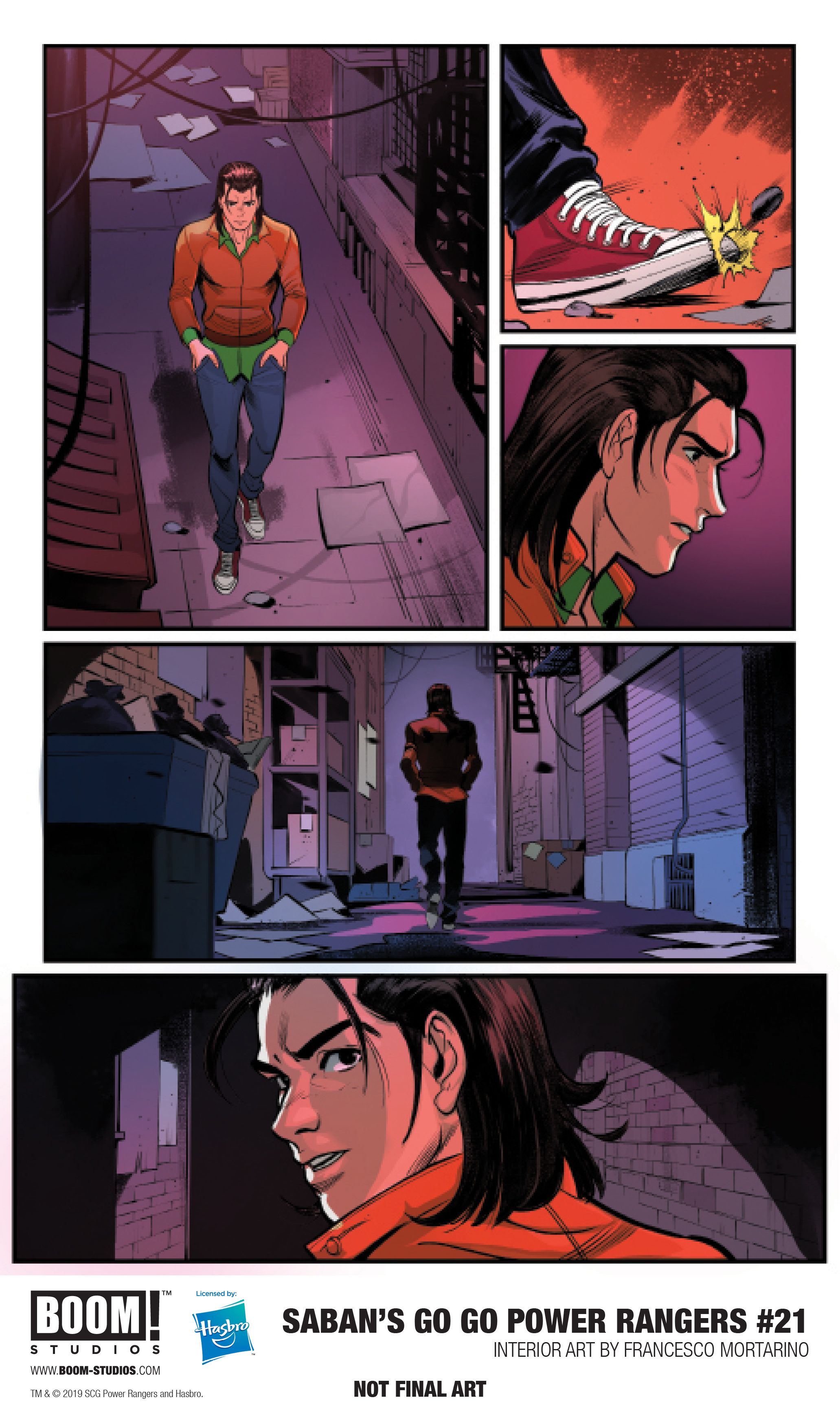 Go Go Power Rangers #21 First Look Teases New Secret History