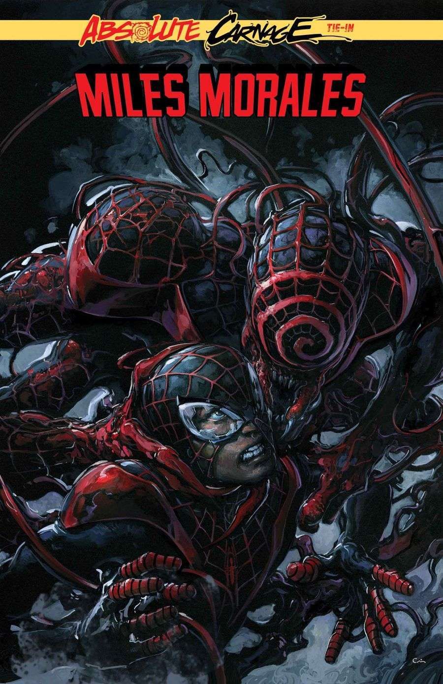 Absolute Carnage Covers Target Avengers, Ghost Rider & Miles Morales