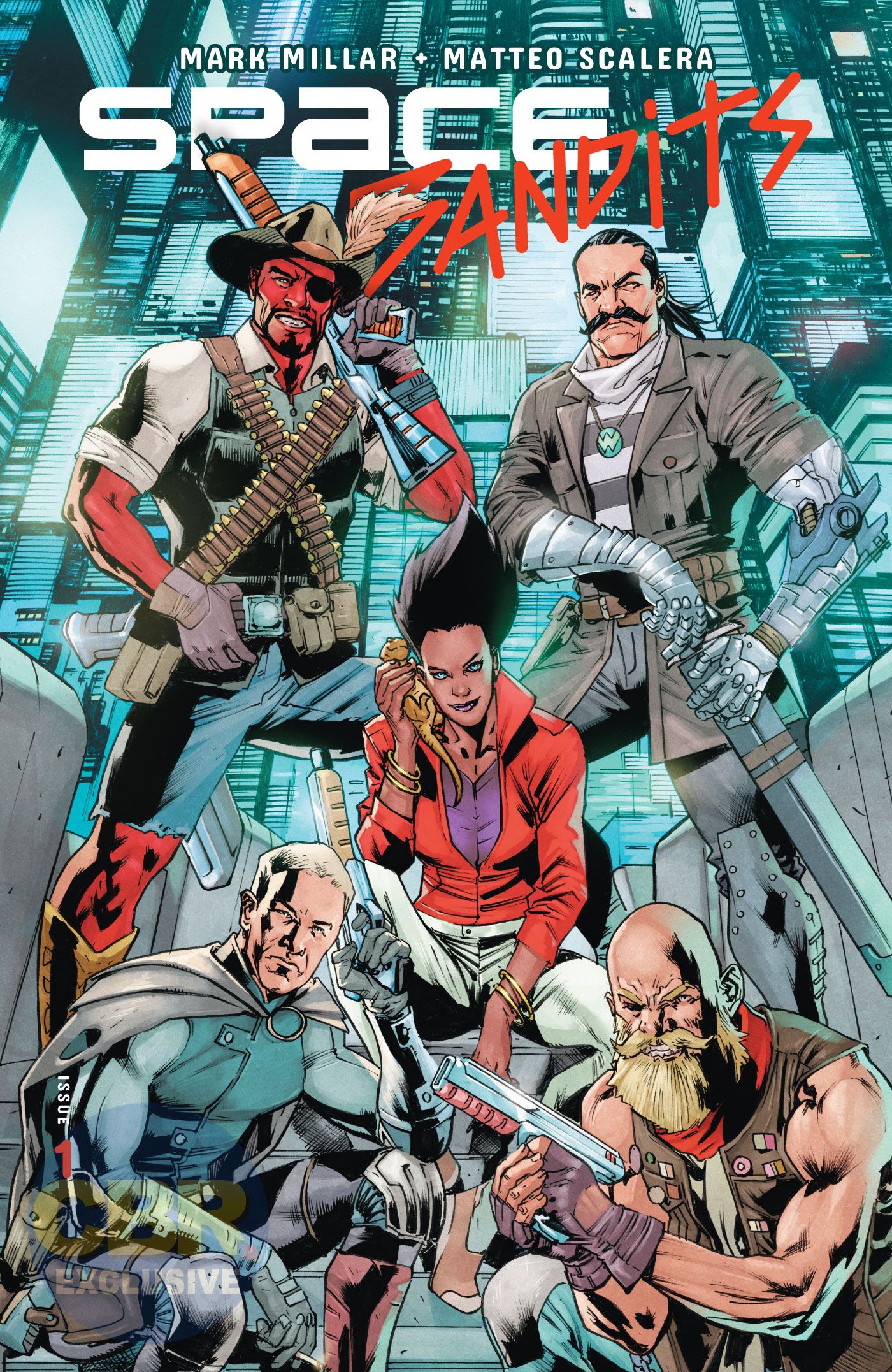 Charest, Hitch & Pichelli Variants Debut Millar's Space Bandits Cast