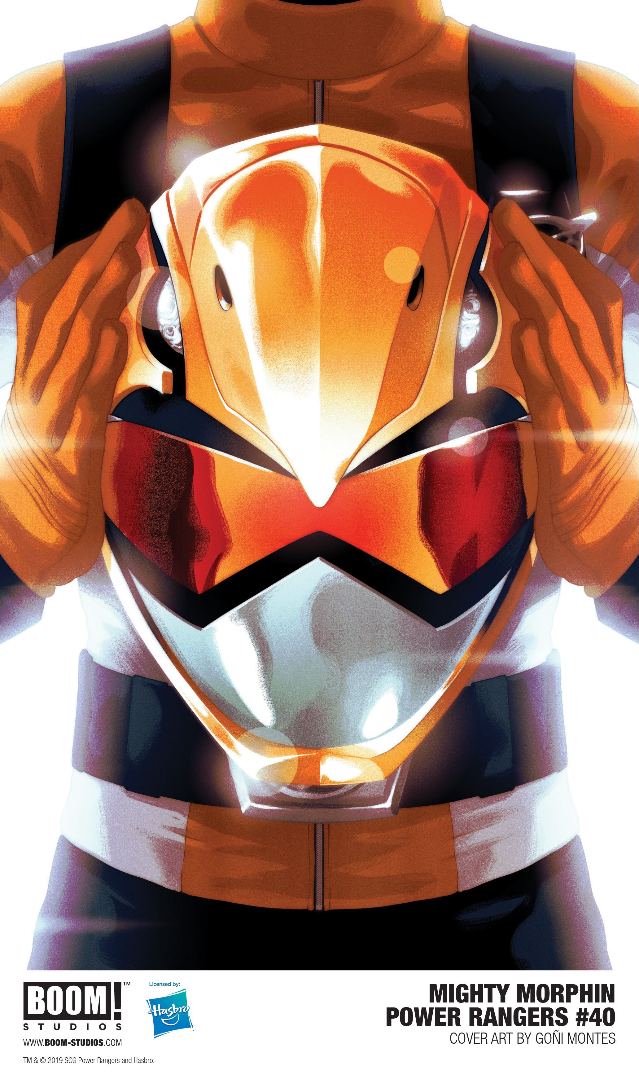 EXCL.: Power Rangers #40 Reveals Orange Ranger on Make-A-Wish Variant Cover