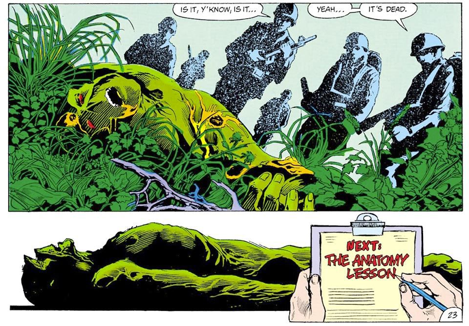 Swamp Thing: The Comics That Inspired the 'Anatomy Lesson' Episode
