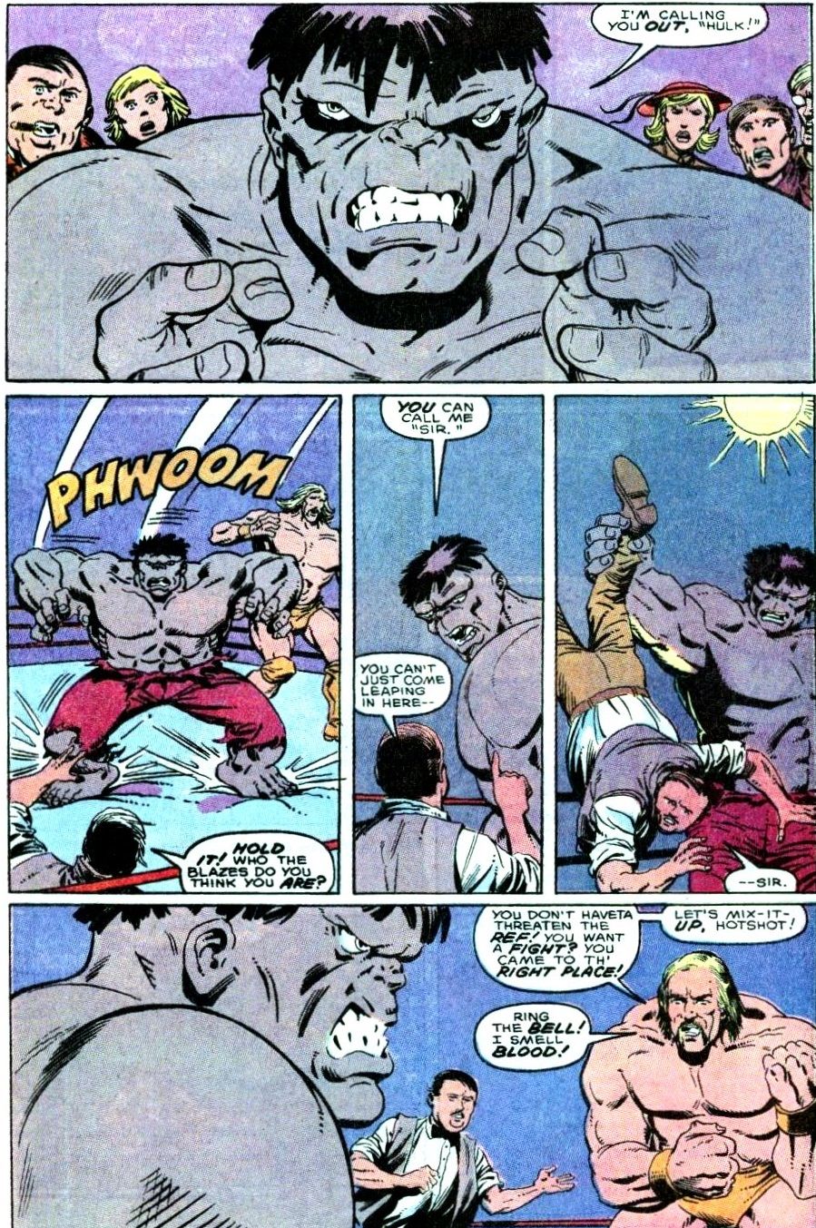 That Time That the Incredible Hulk Beat Up Hulk Hogan