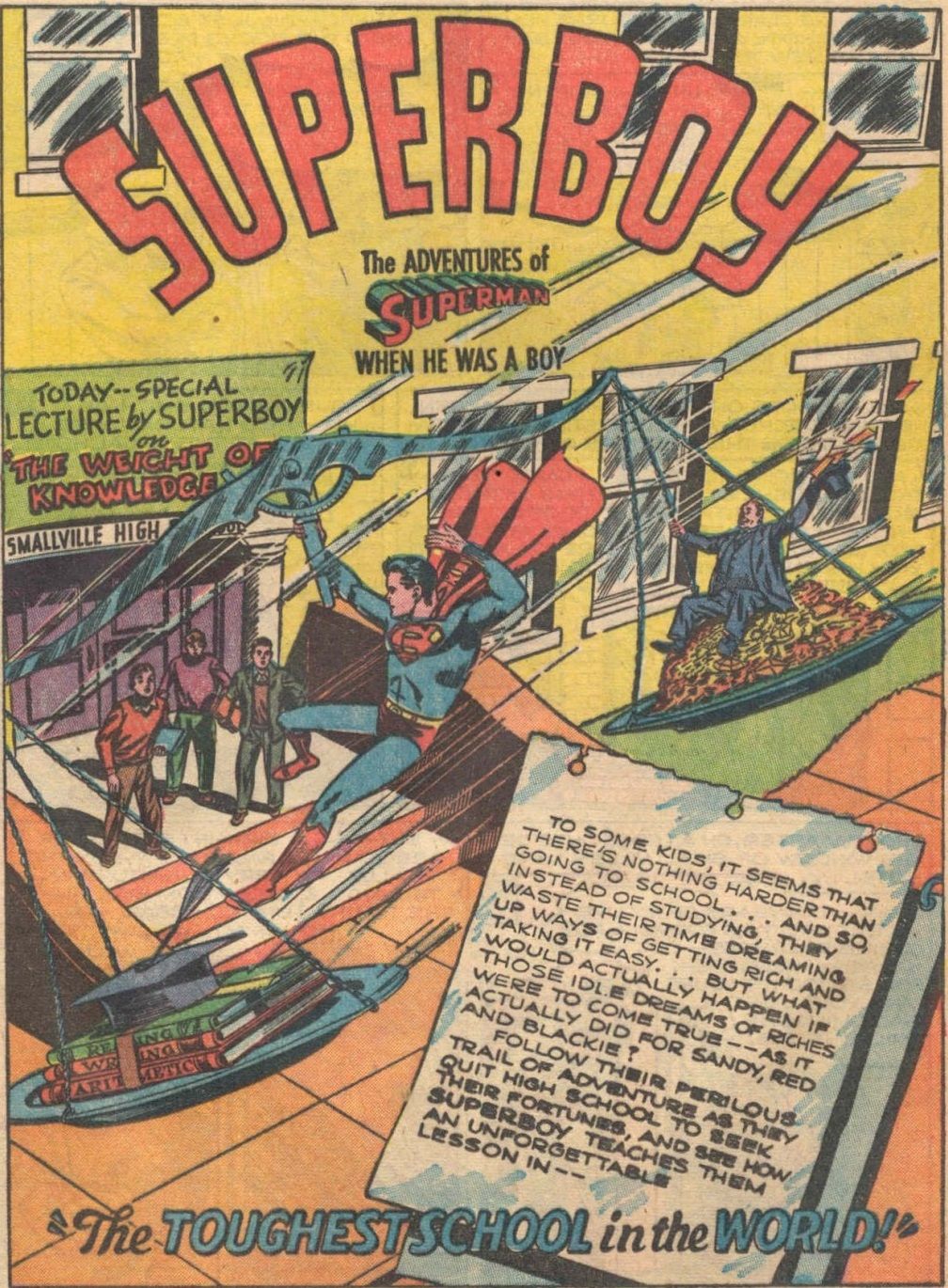 Did Superman Always Attend High School in Smallville?