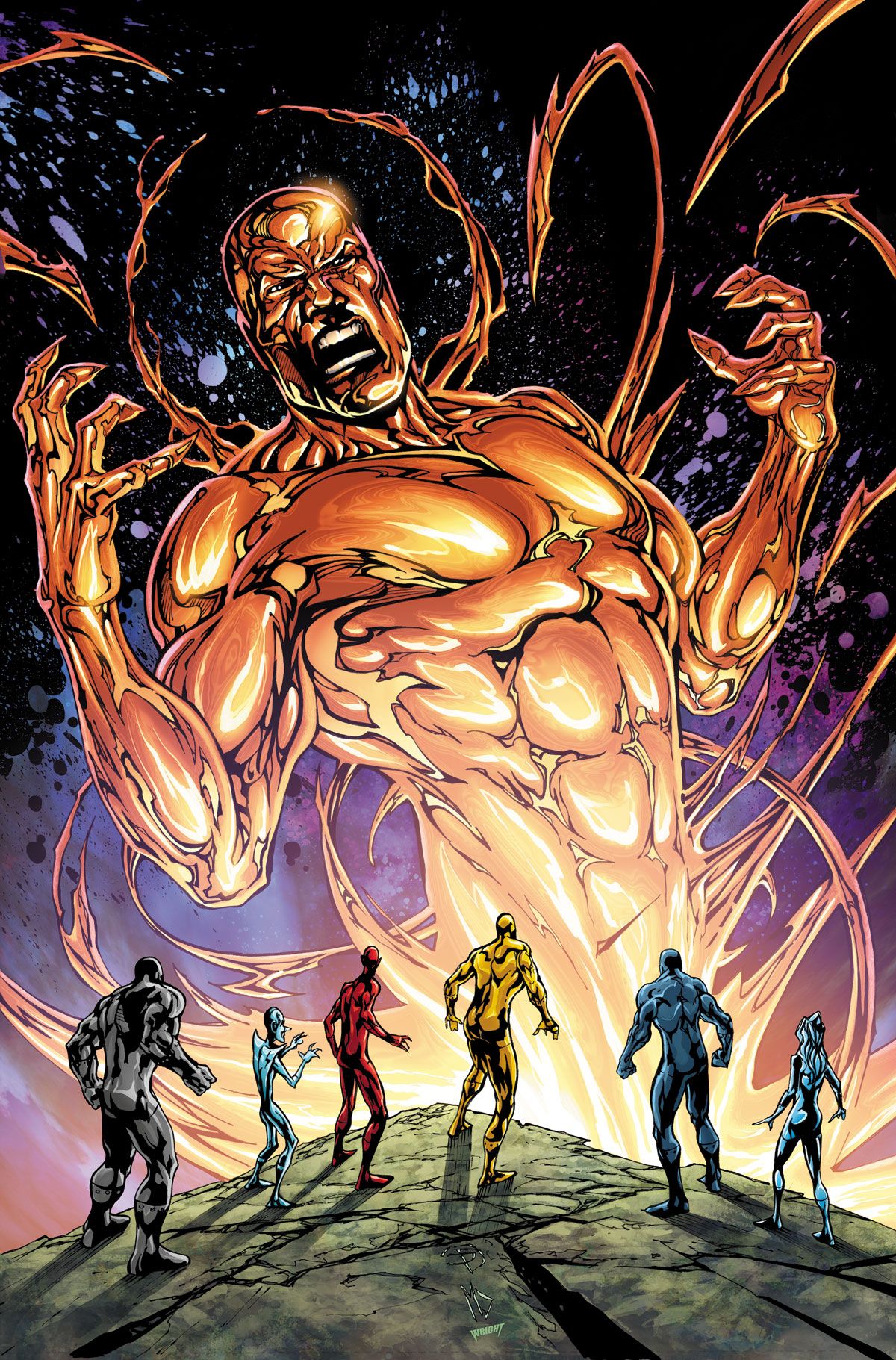 DC's Evil Nth Metal Man Will Kill One of the Metal Men in November