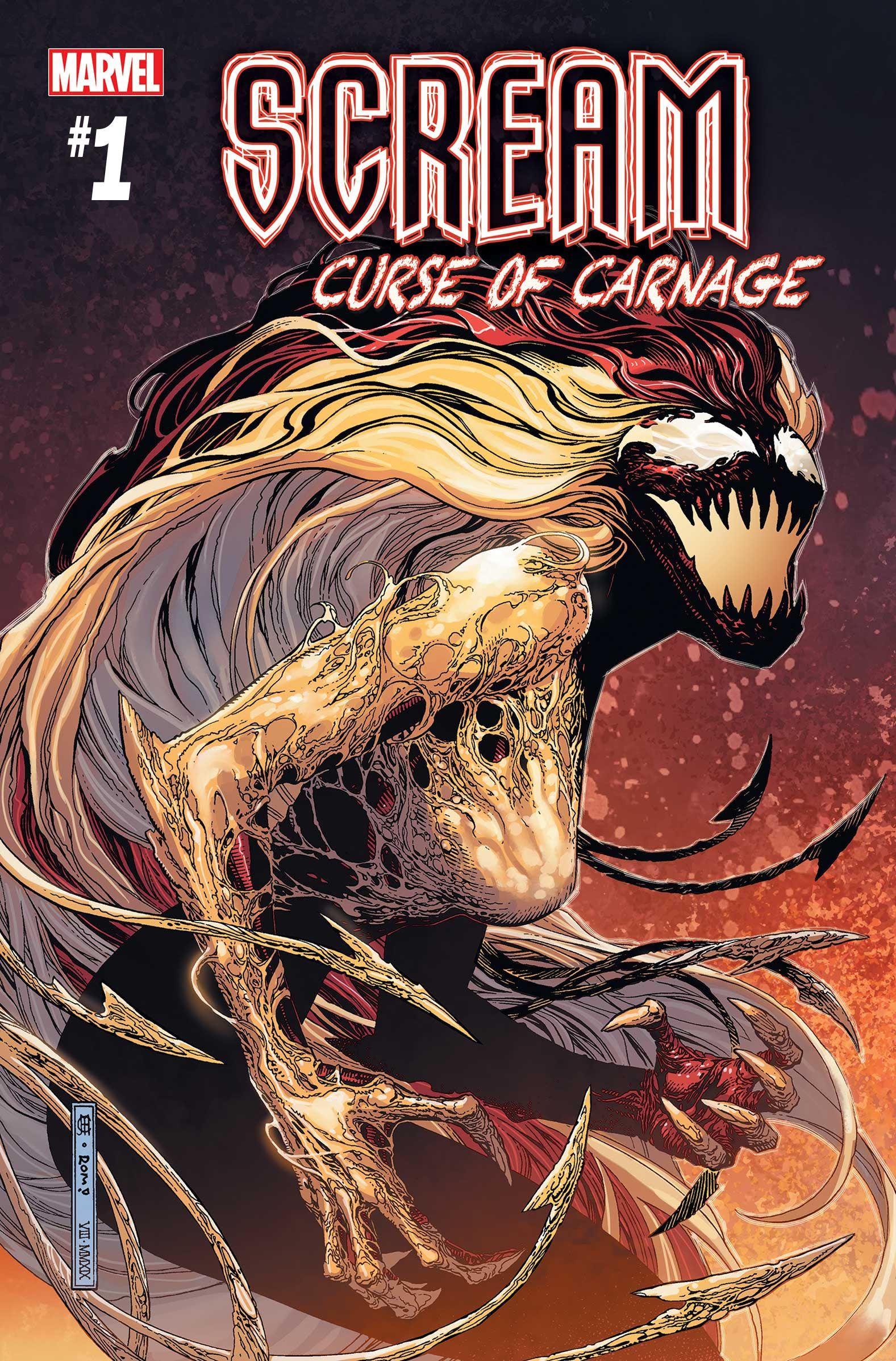 Venom Offspring, Scream, Stars in Absolute Carnage Spinoff Comic