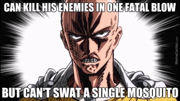 10 Meme Lucu One-Punch Man - Greenscene