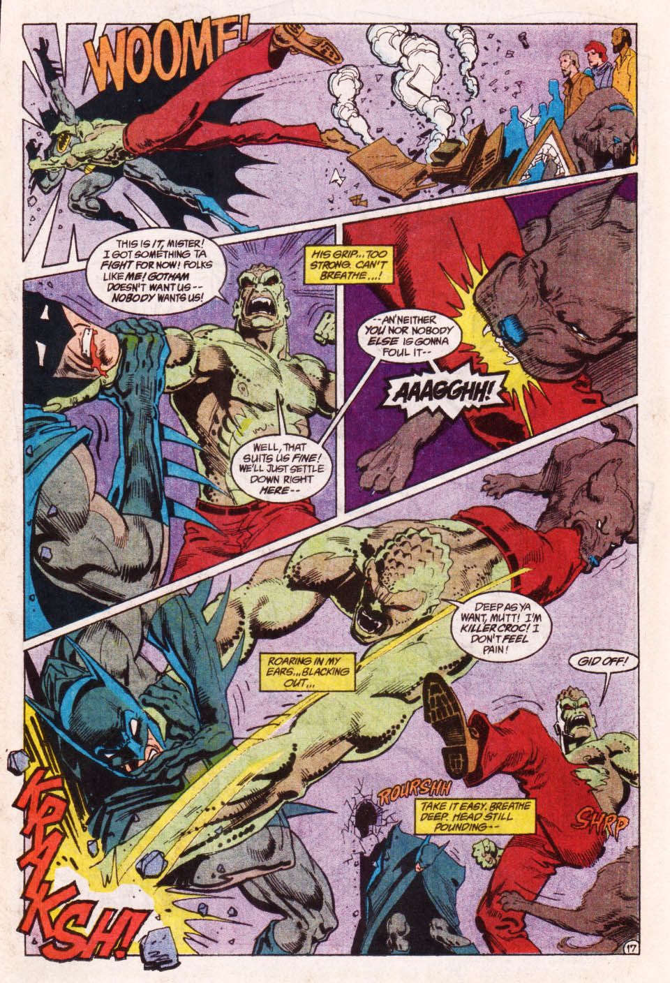 How the Batman Animated Series Saw Killer Croc Become a Mutant Crocodile