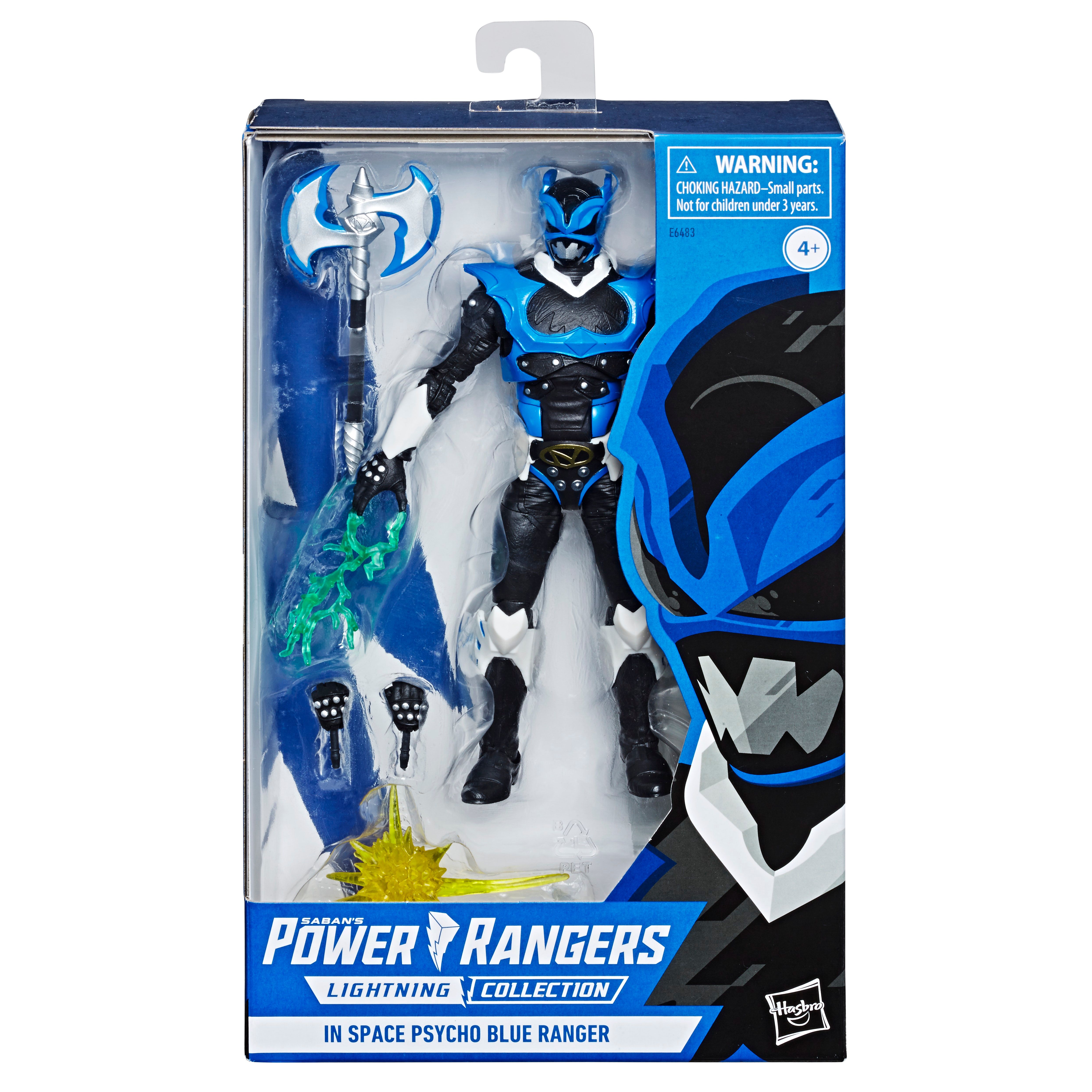 Go Go With Power Rangers Lightning Collection In Space Psycho Blue Ranger