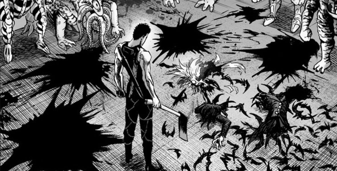 One-Punch Man's Zombieman vs. Vampire Match Wasn't Even Close