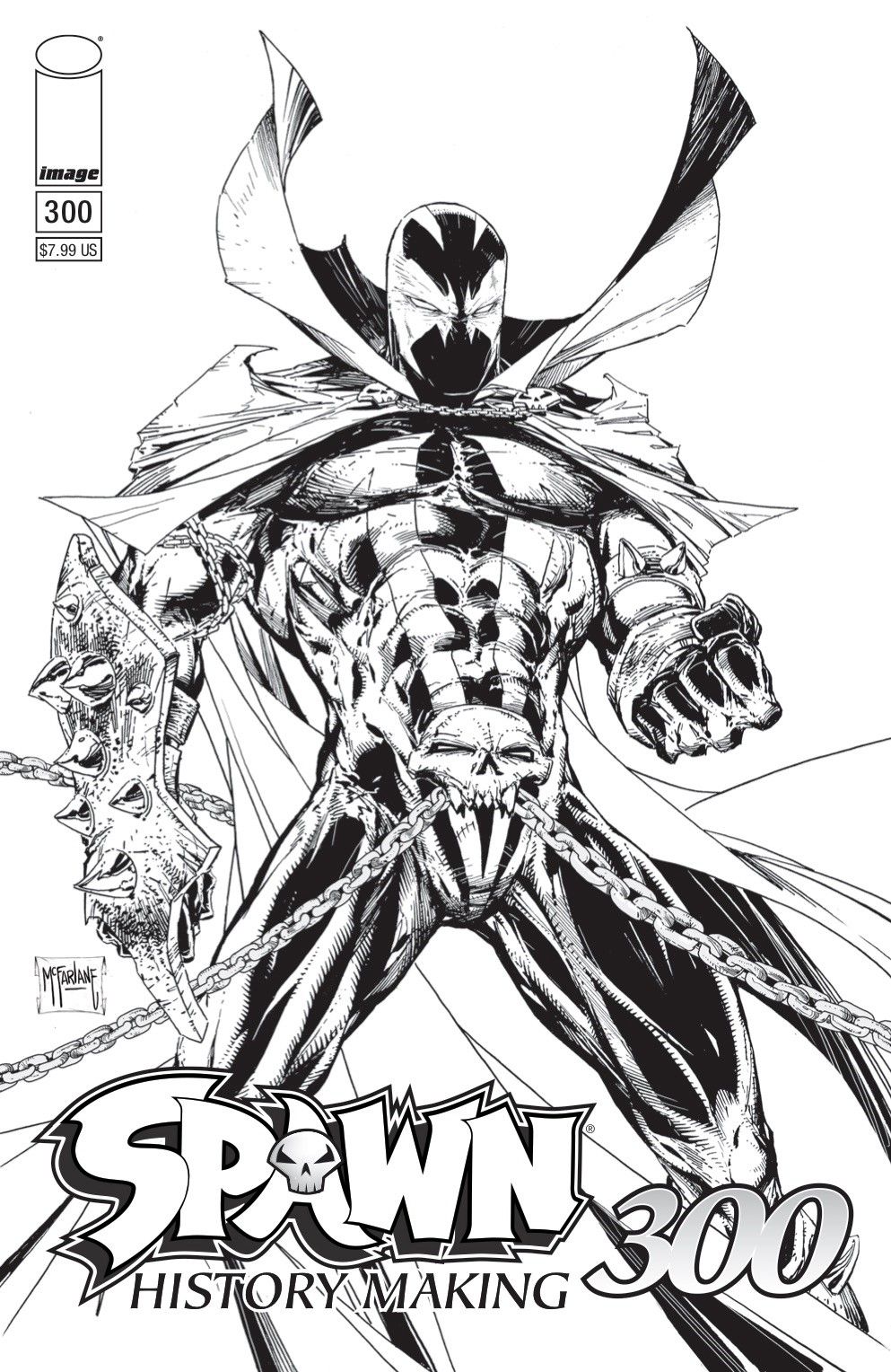 Spawn: Todd McFarlane's Covers For Landmark #300 Issue, Revealed