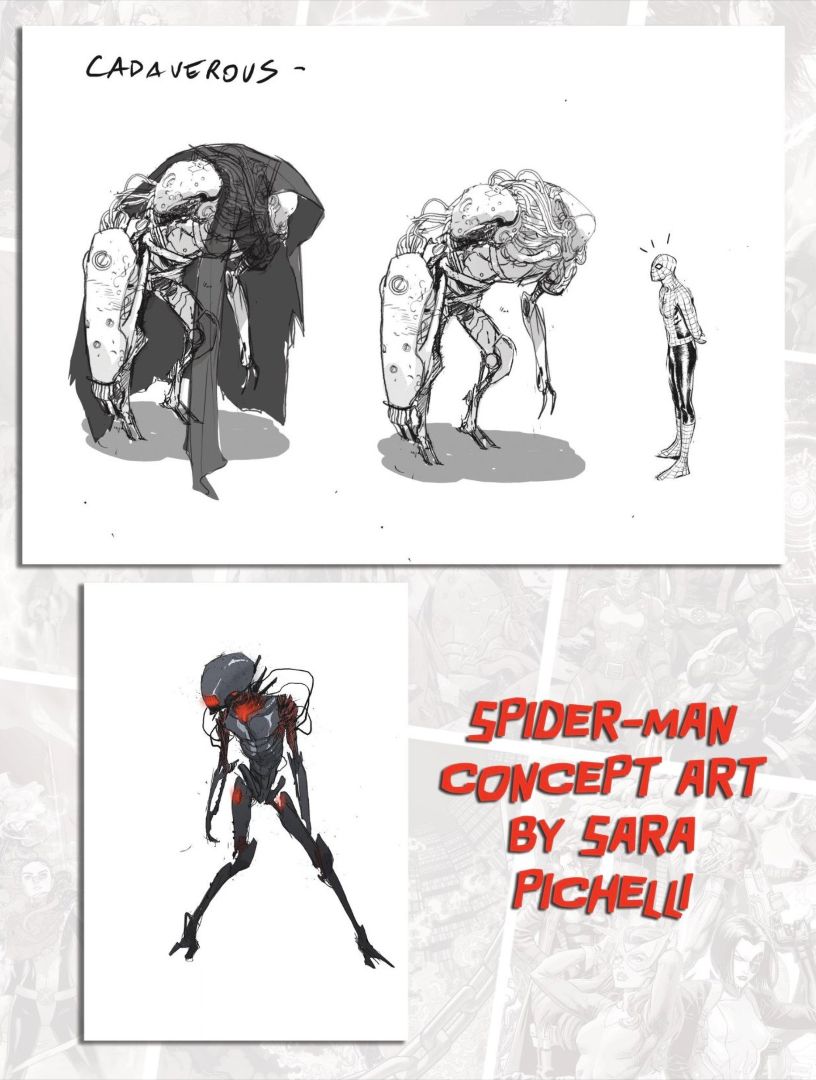 Marvel Debuts Sara Pichelli Concept Art for New Spider-Man Foe