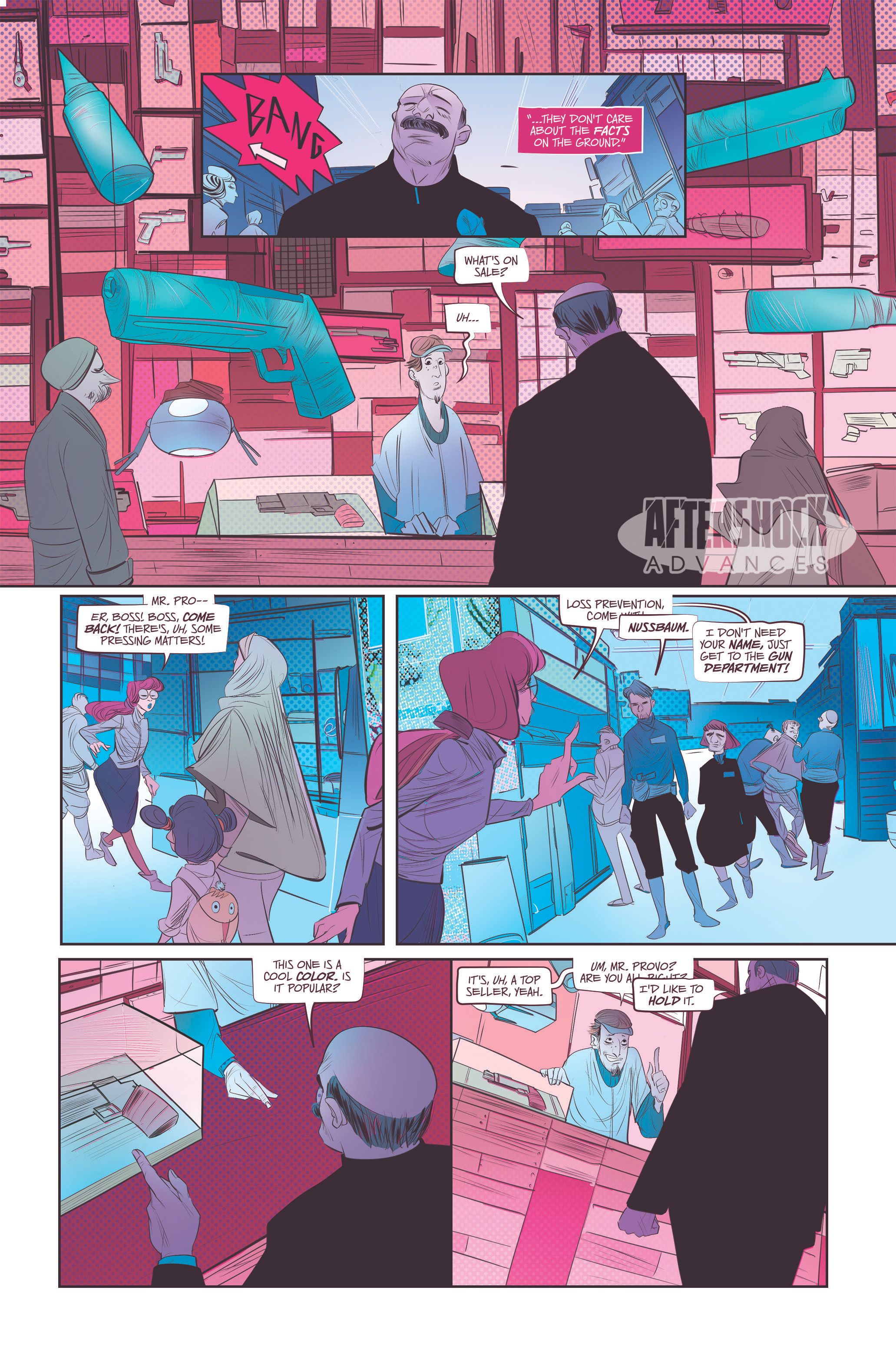 PREVIEW: Shoplifters Will Be Liquidated #1