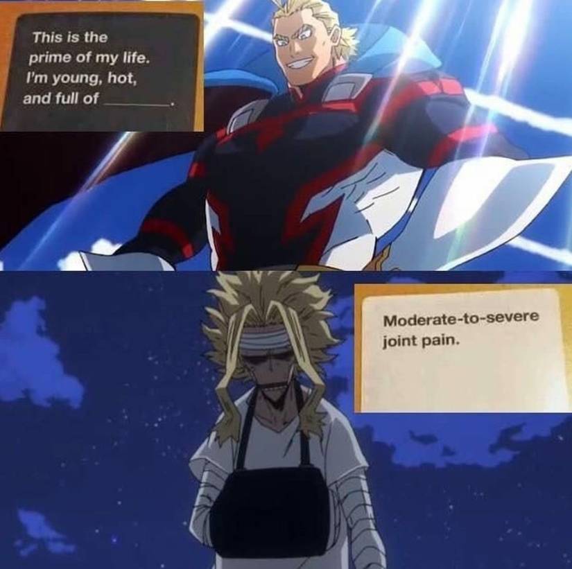 My Hero Academia: 10 Hilarious All Might Memes Only True Fans Will ...