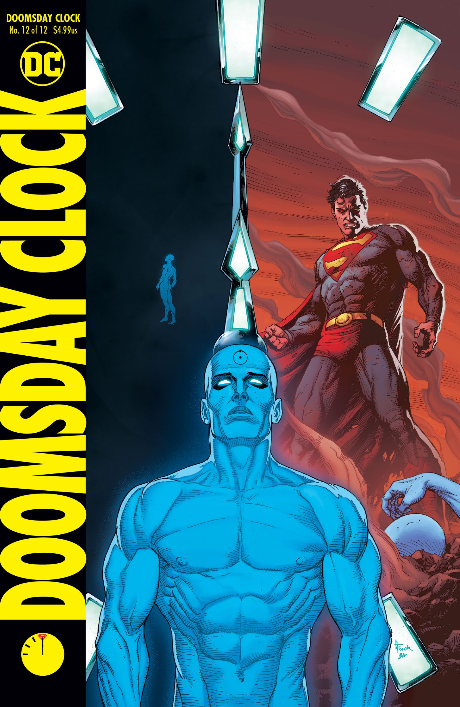 Doomsday Clock #12 Puts a Superman Twist on an Iconic Watchmen Image