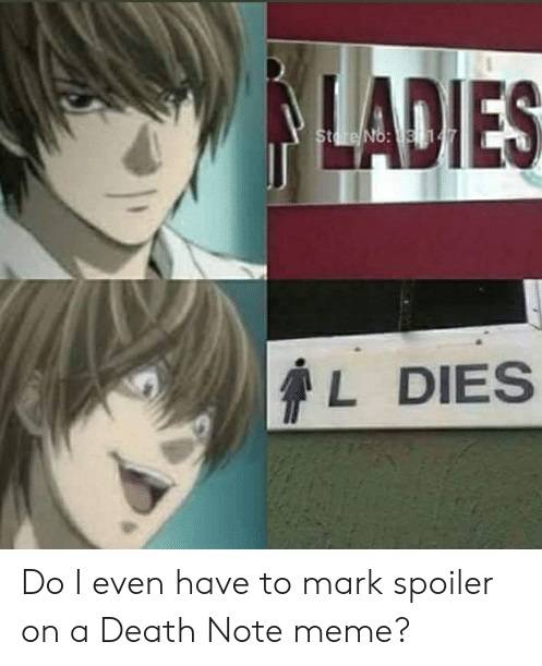 Death Note: 10 Memes Too Hilarious For Words