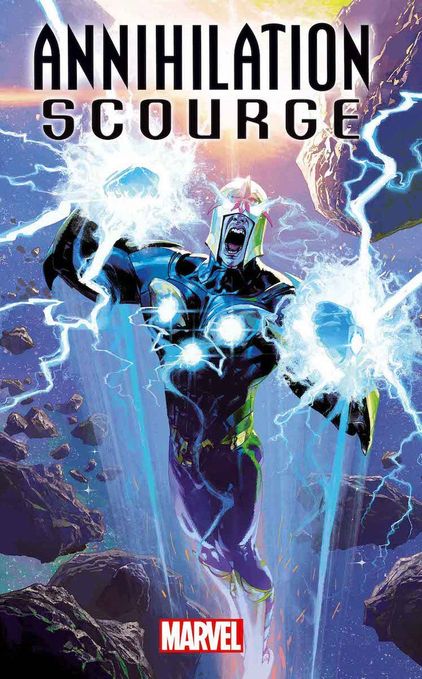 Nova Collides with Annihilus in Annihilation - Scourge One-Shot