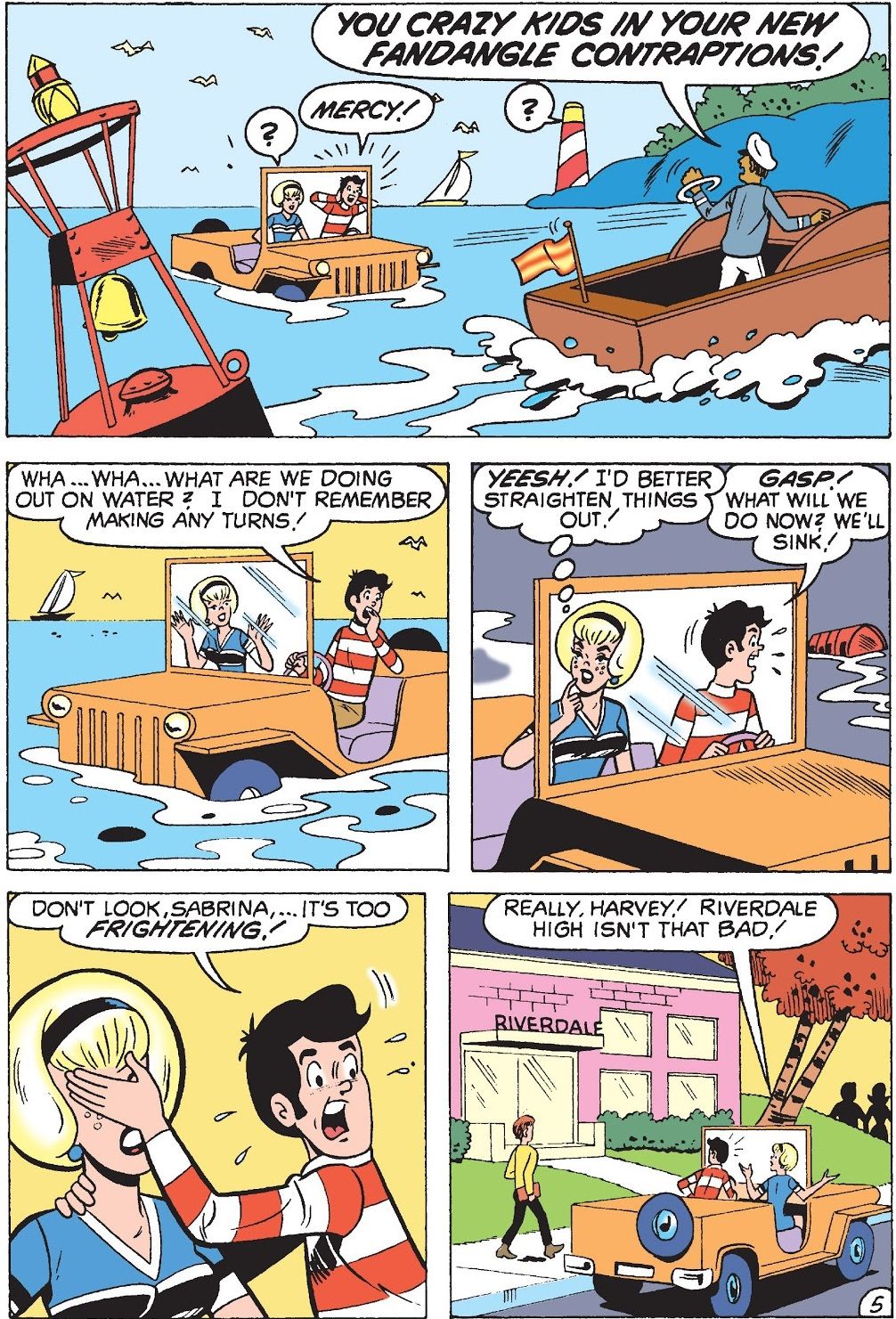 How the Archie Show Led To Sabrina Being Integrated Into the Archie Comics